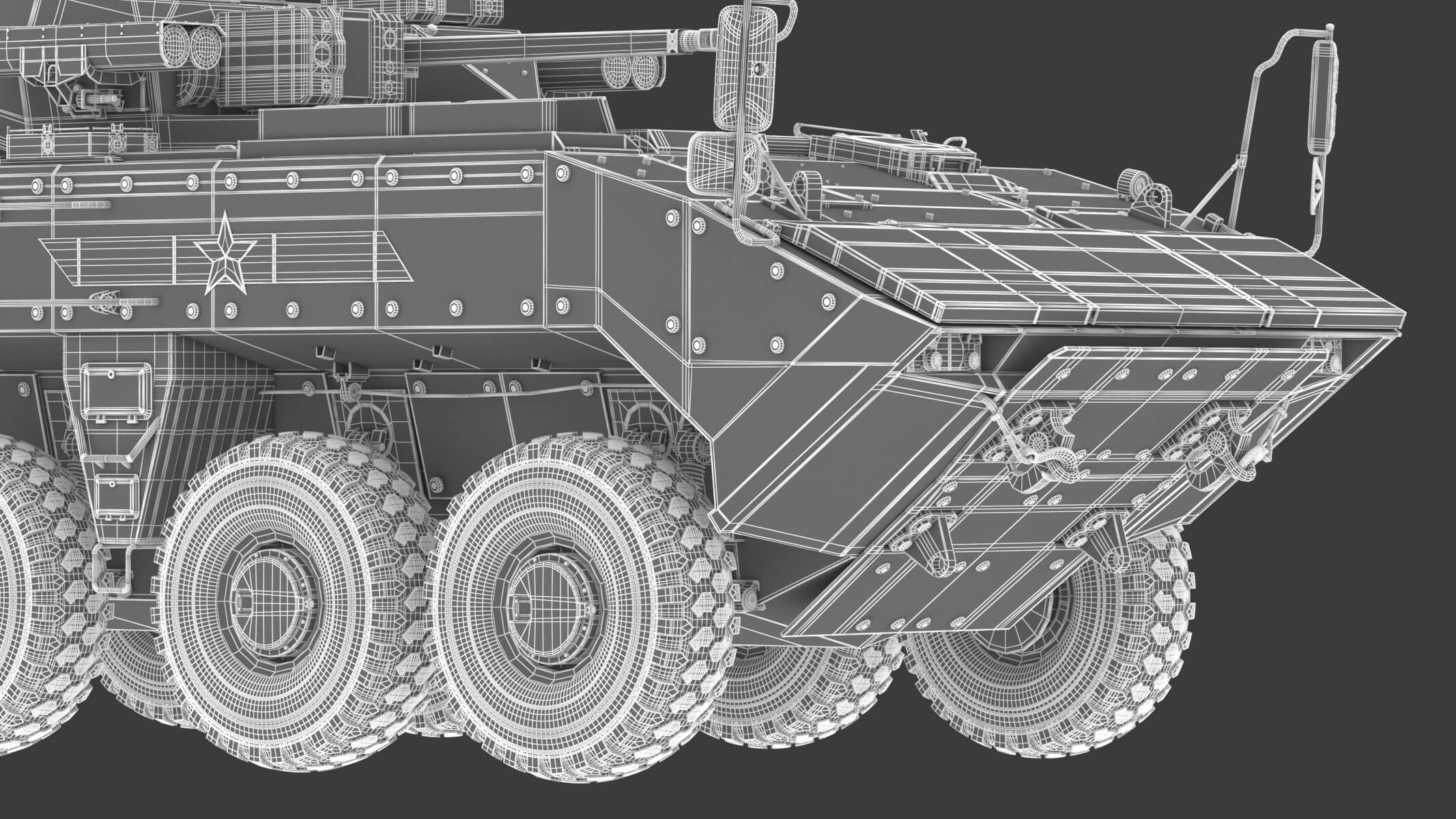 VPK-7829 Bumerang 3D Model by frezzy