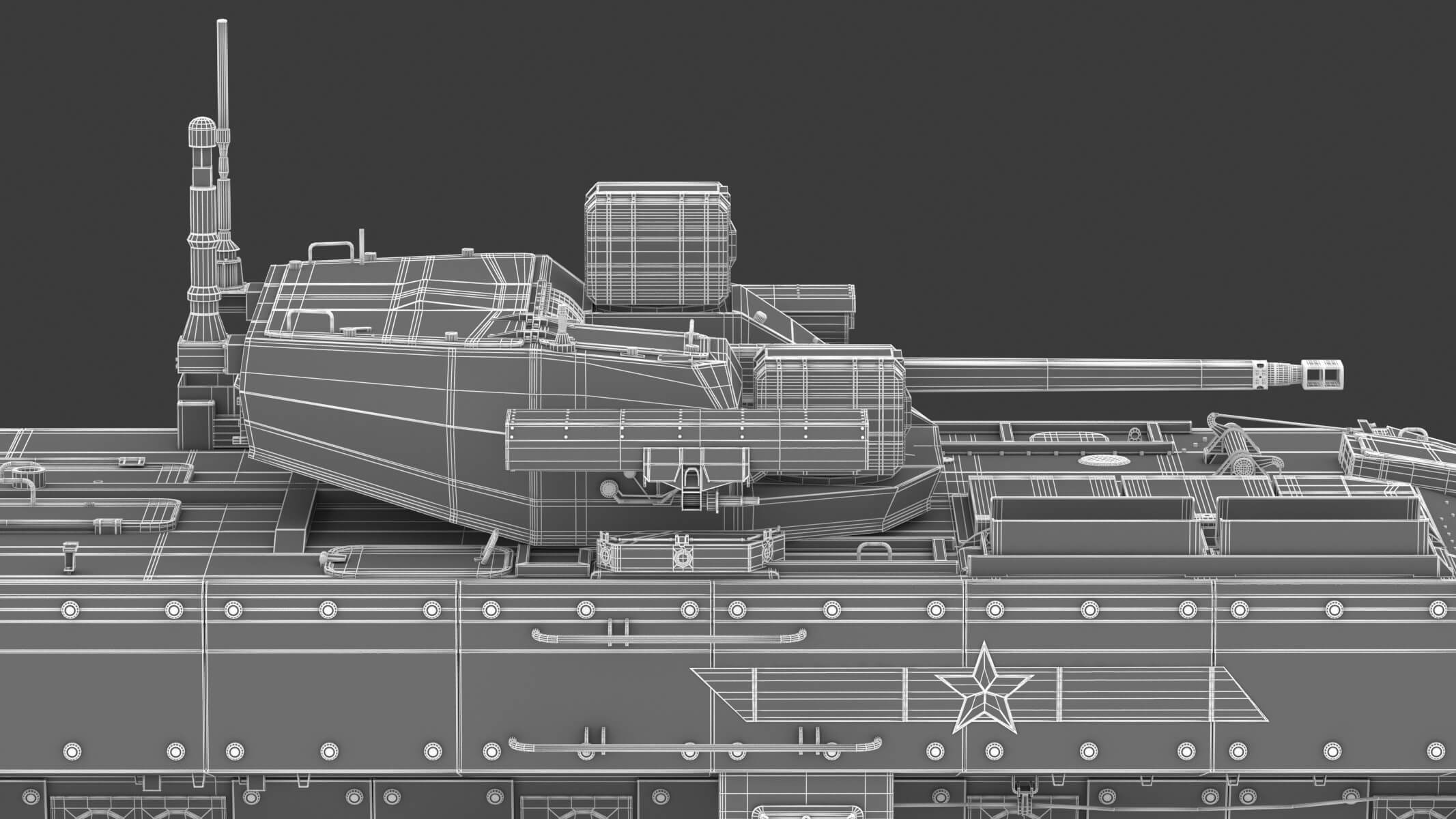 VPK-7829 Bumerang 3D Model by frezzy