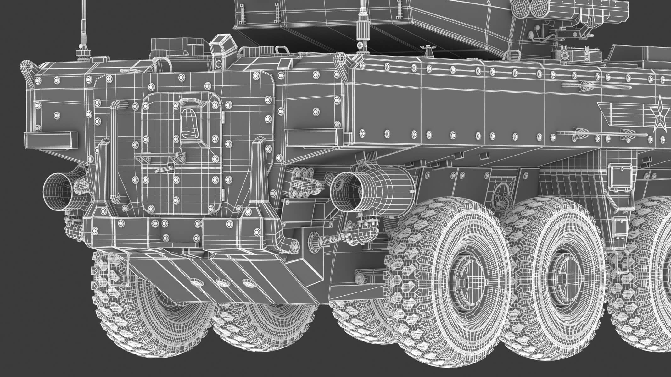 VPK-7829 Bumerang 3D Model by frezzy