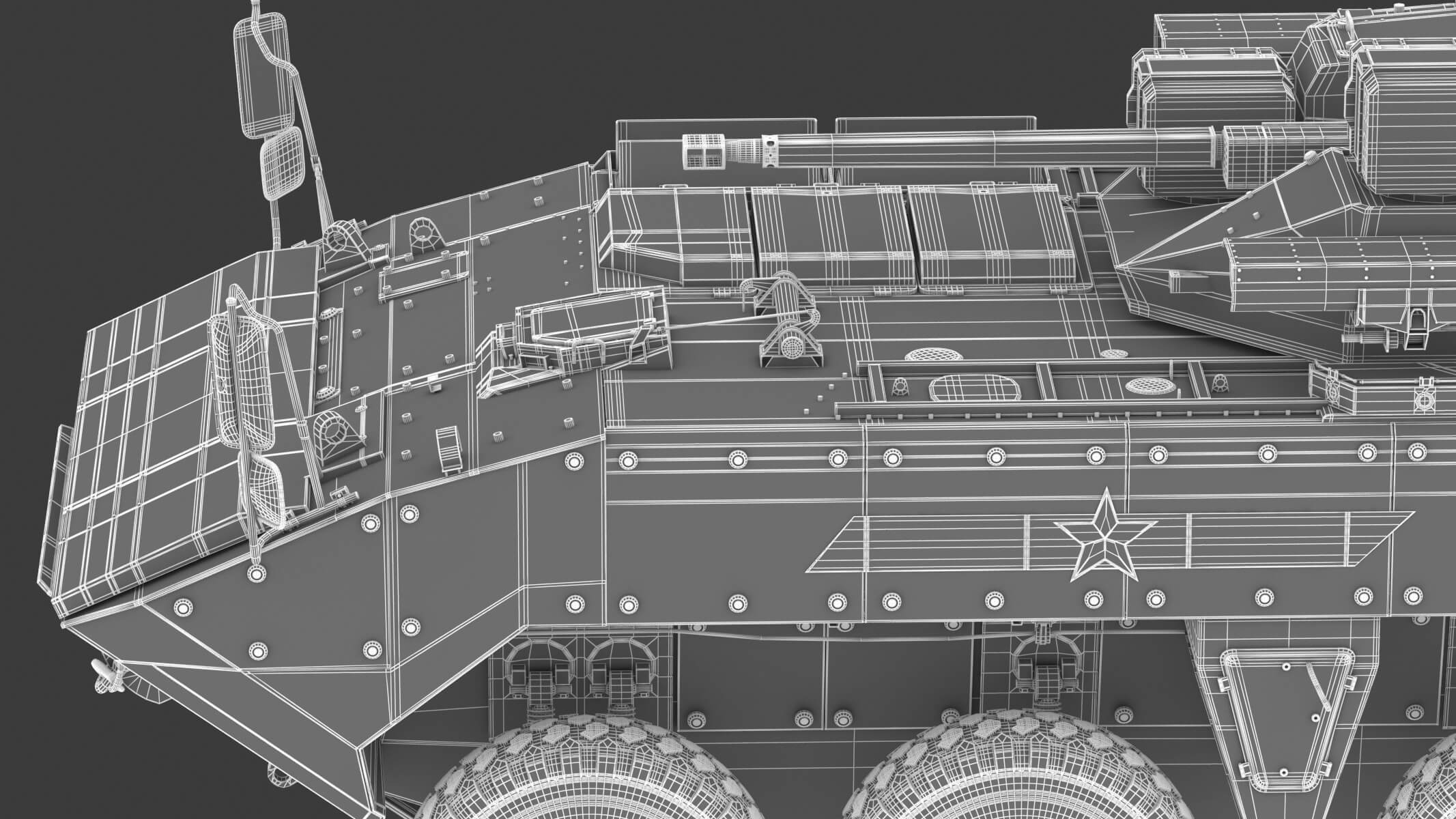 VPK-7829 Bumerang 3D Model by frezzy