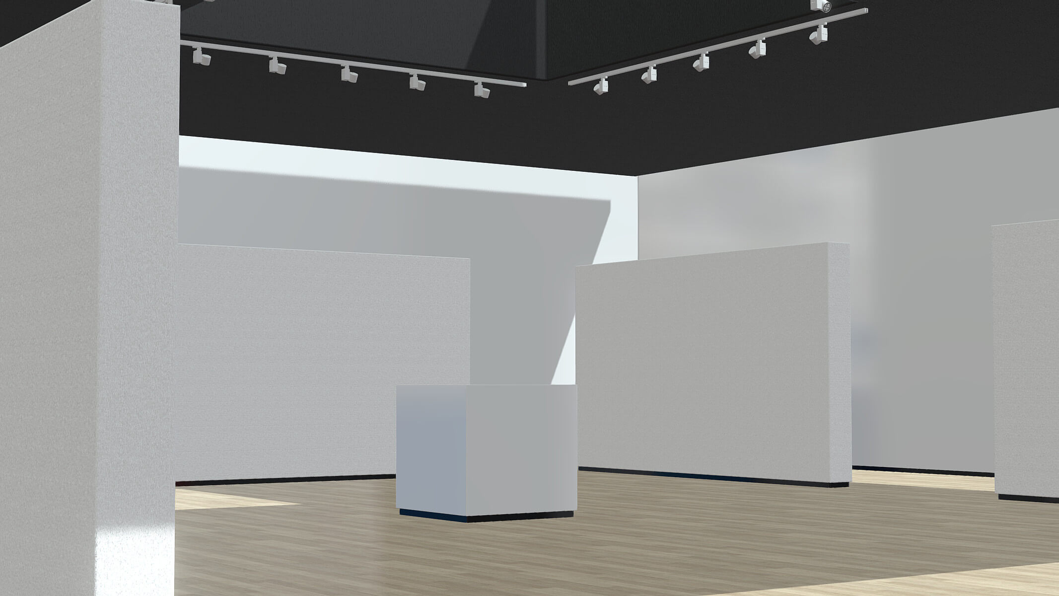 VR Square Room 001 - 3D Model by frezzy