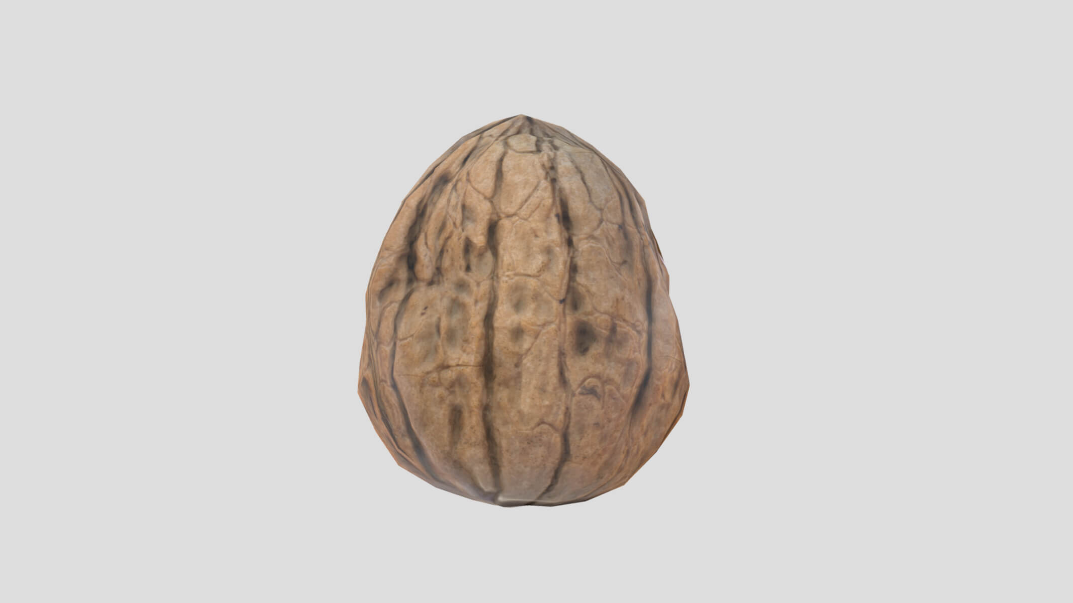 Walnut Low Poly - 3D Model by frezzy