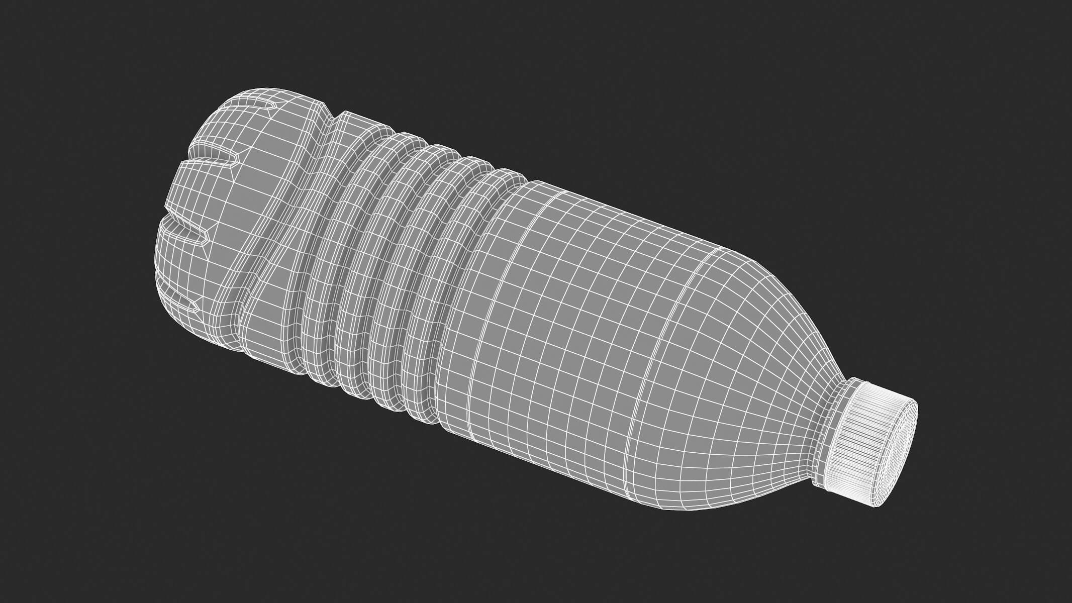 Water Bottle 33CL 12OZ - 3D Model by frezzy