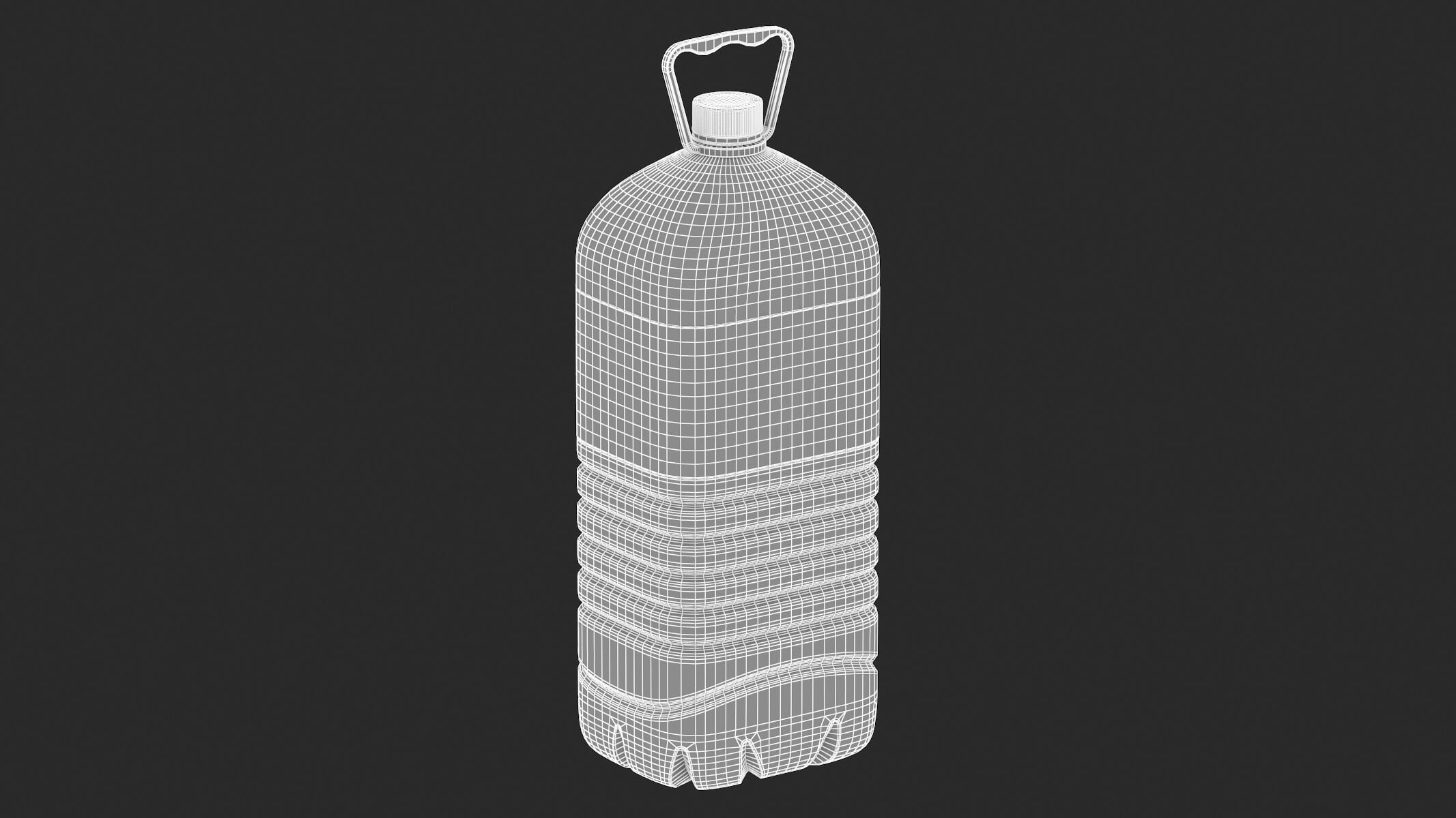 Water Bottle 5 L - 3D Model by frezzy