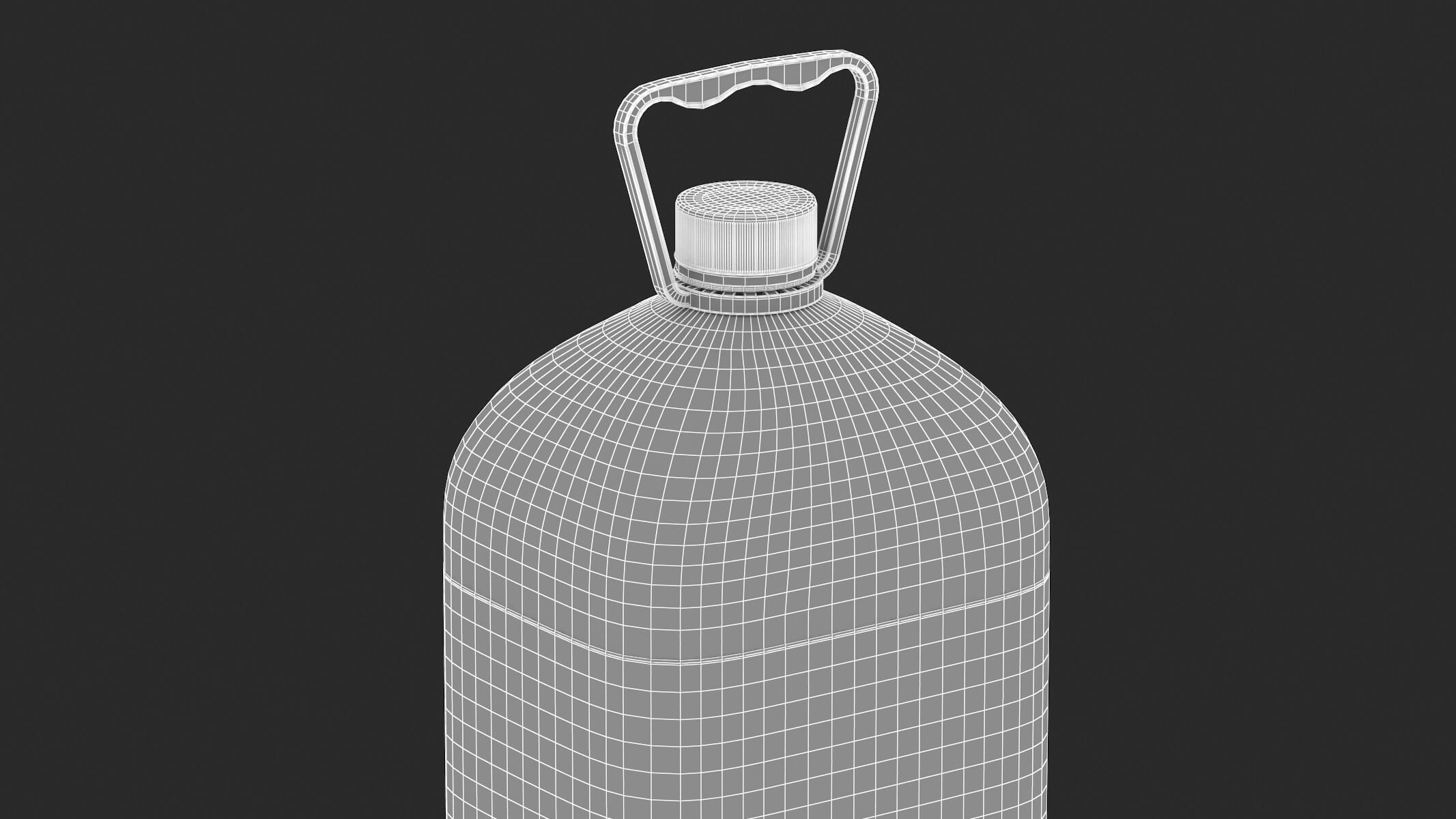 Water Bottle 5 L - 3D Model by frezzy
