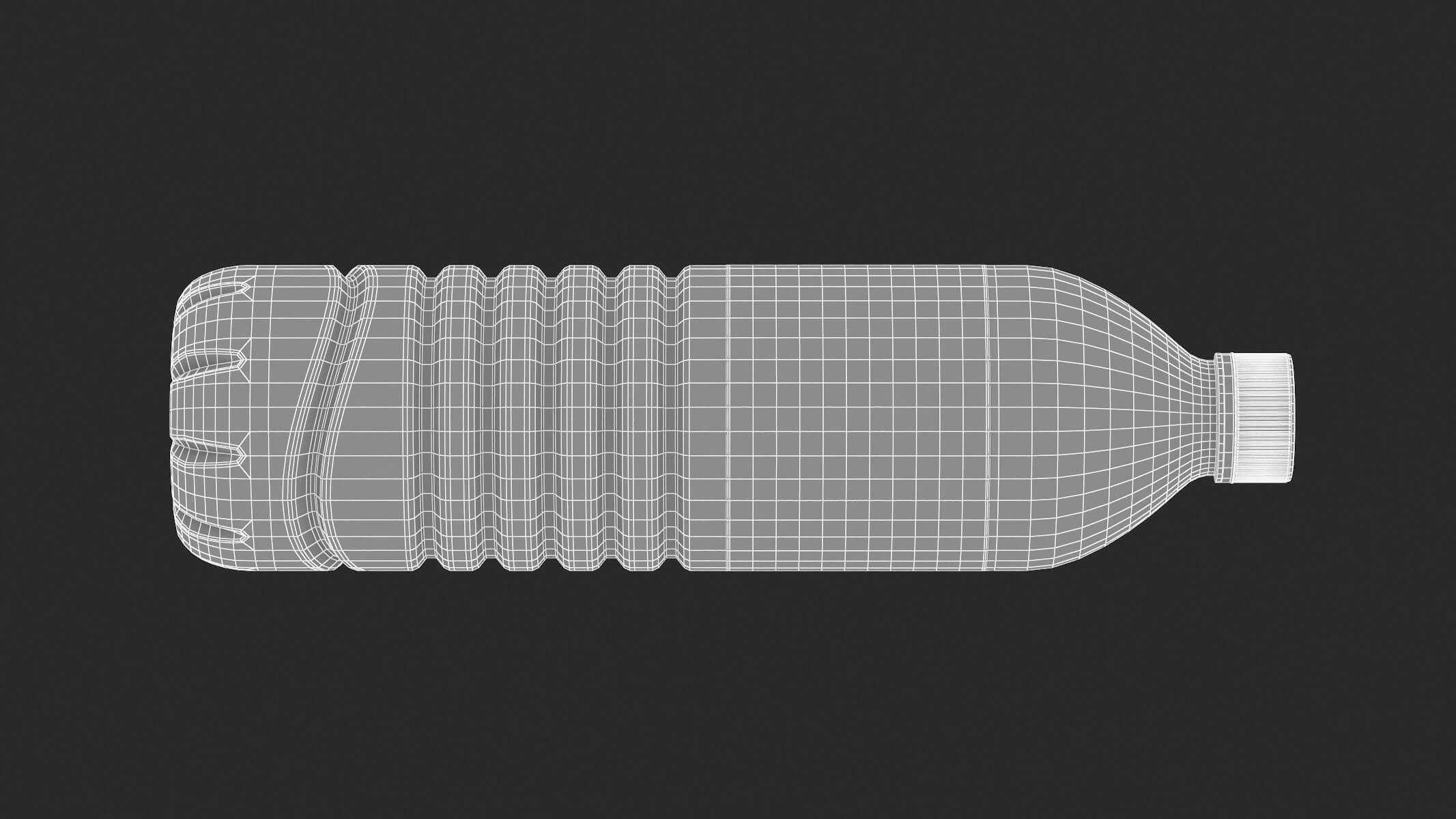 Water Bottle 50 CL 16.9 OZ - 3D Model by frezzy