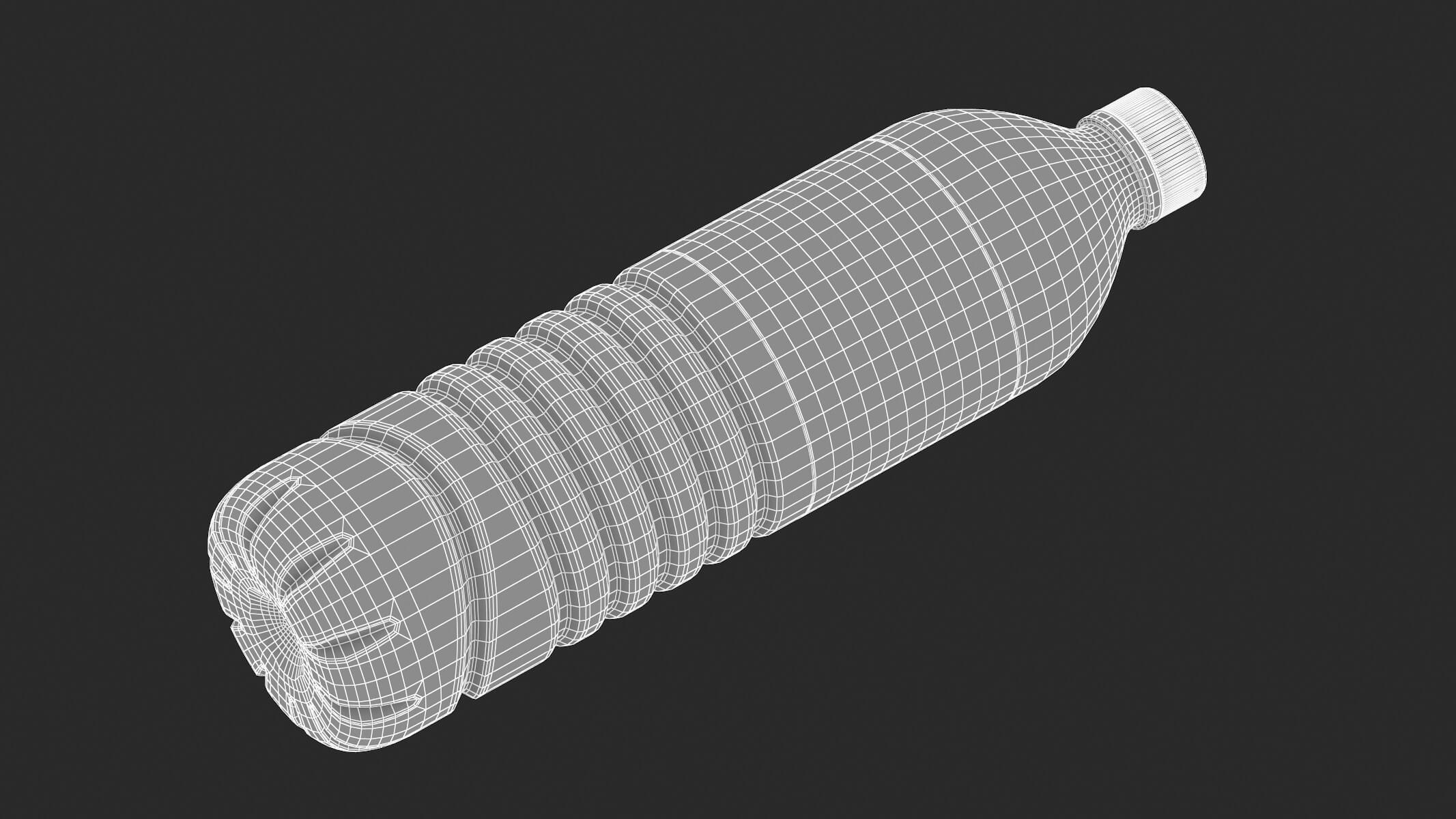Water Bottle 50 CL 16.9 OZ - 3D Model by frezzy