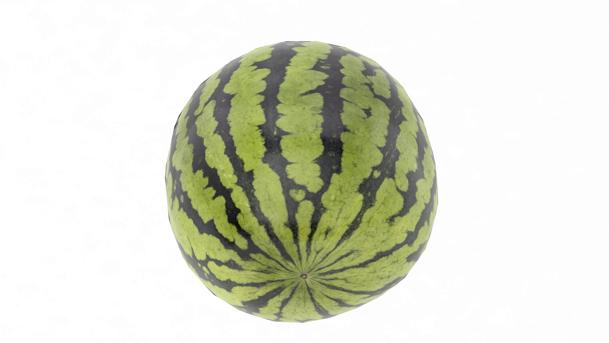 Watermelon Low Poly - 3D Model by frezzy