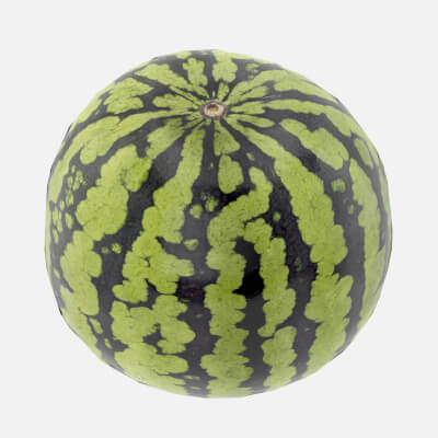 Watermelon Low Poly - 3D Model by frezzy