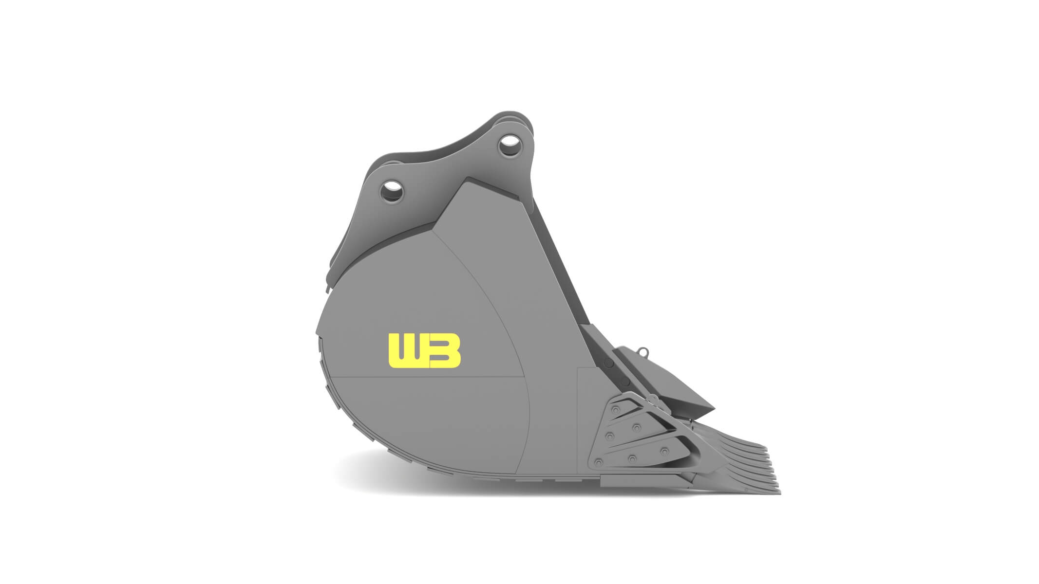 WB Excavator Bucket - 3D Model by frezzy
