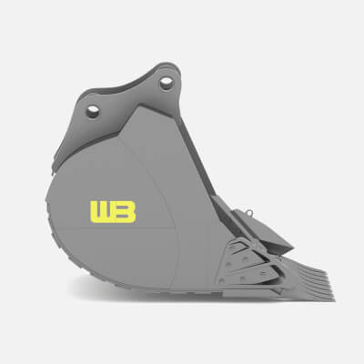 WB Excavator Bucket - 3D Model by frezzy