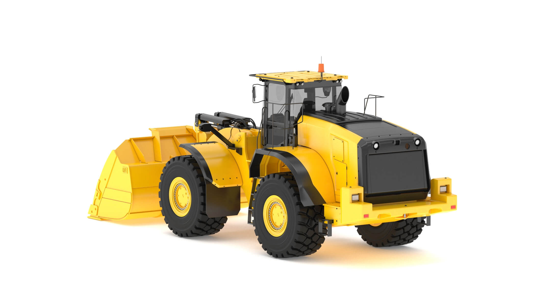 Wheel Loader Generic - 3D Model by frezzy