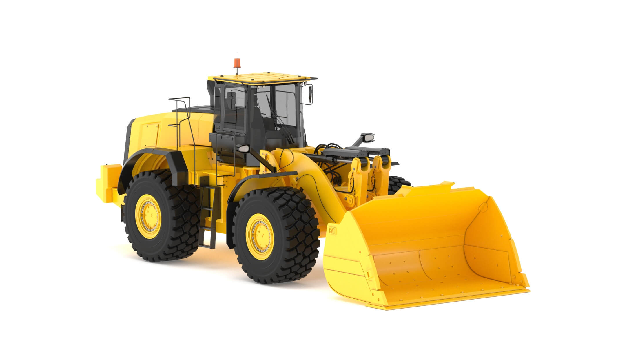 Wheel Loader Generic - 3D Model by frezzy
