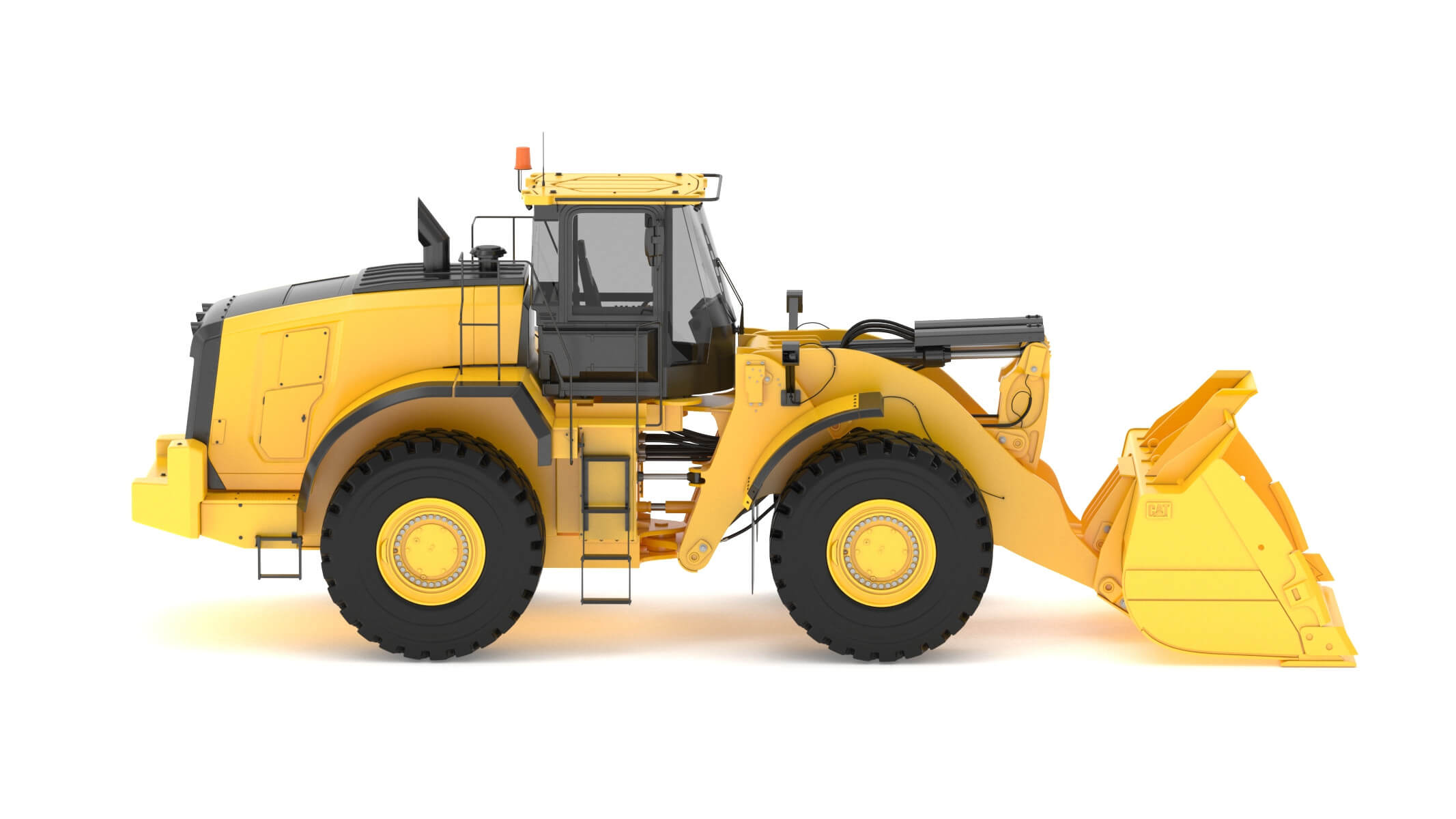 Wheel Loader Generic - 3D Model by frezzy