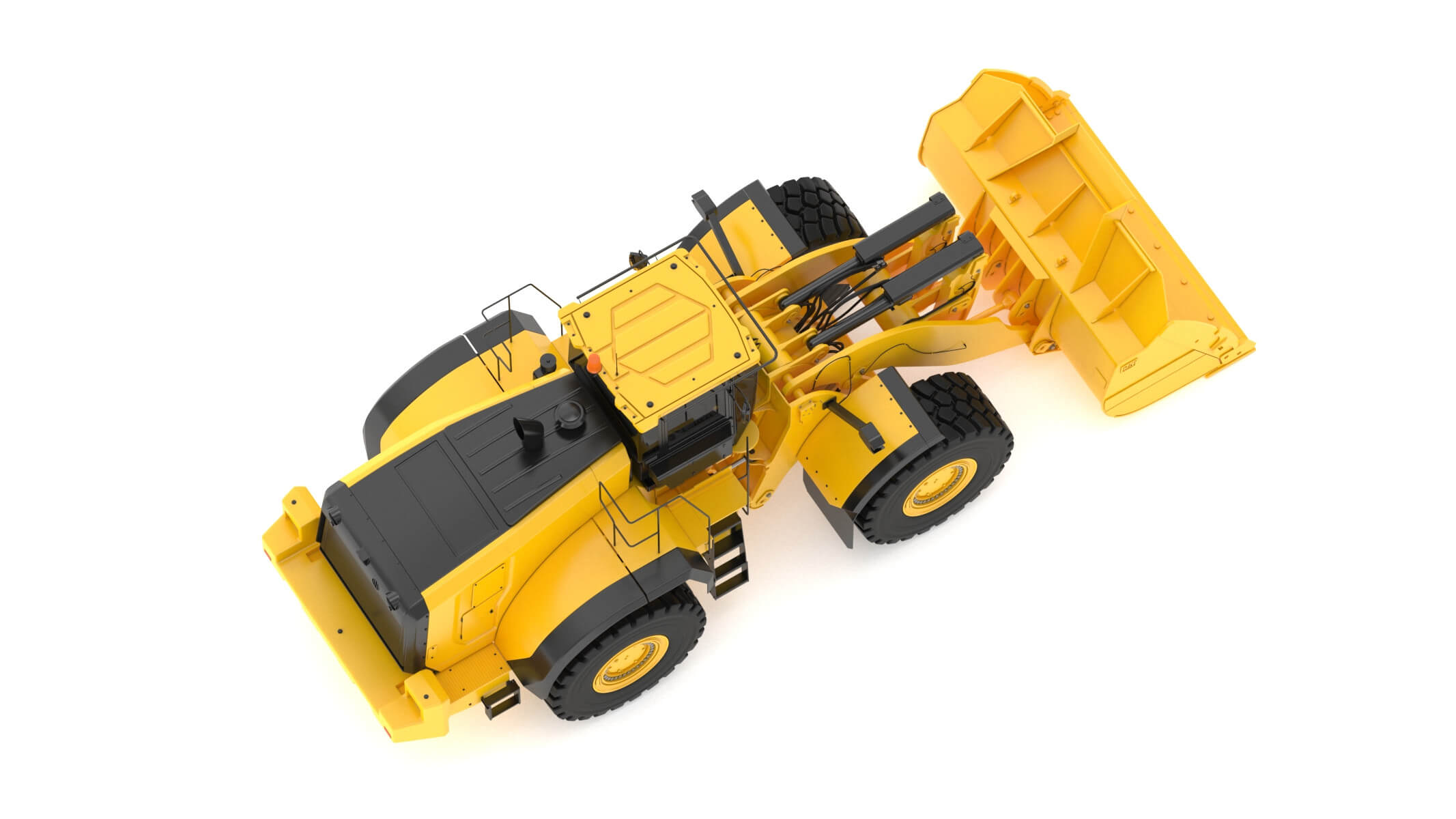 Wheel Loader Generic - 3D Model by frezzy