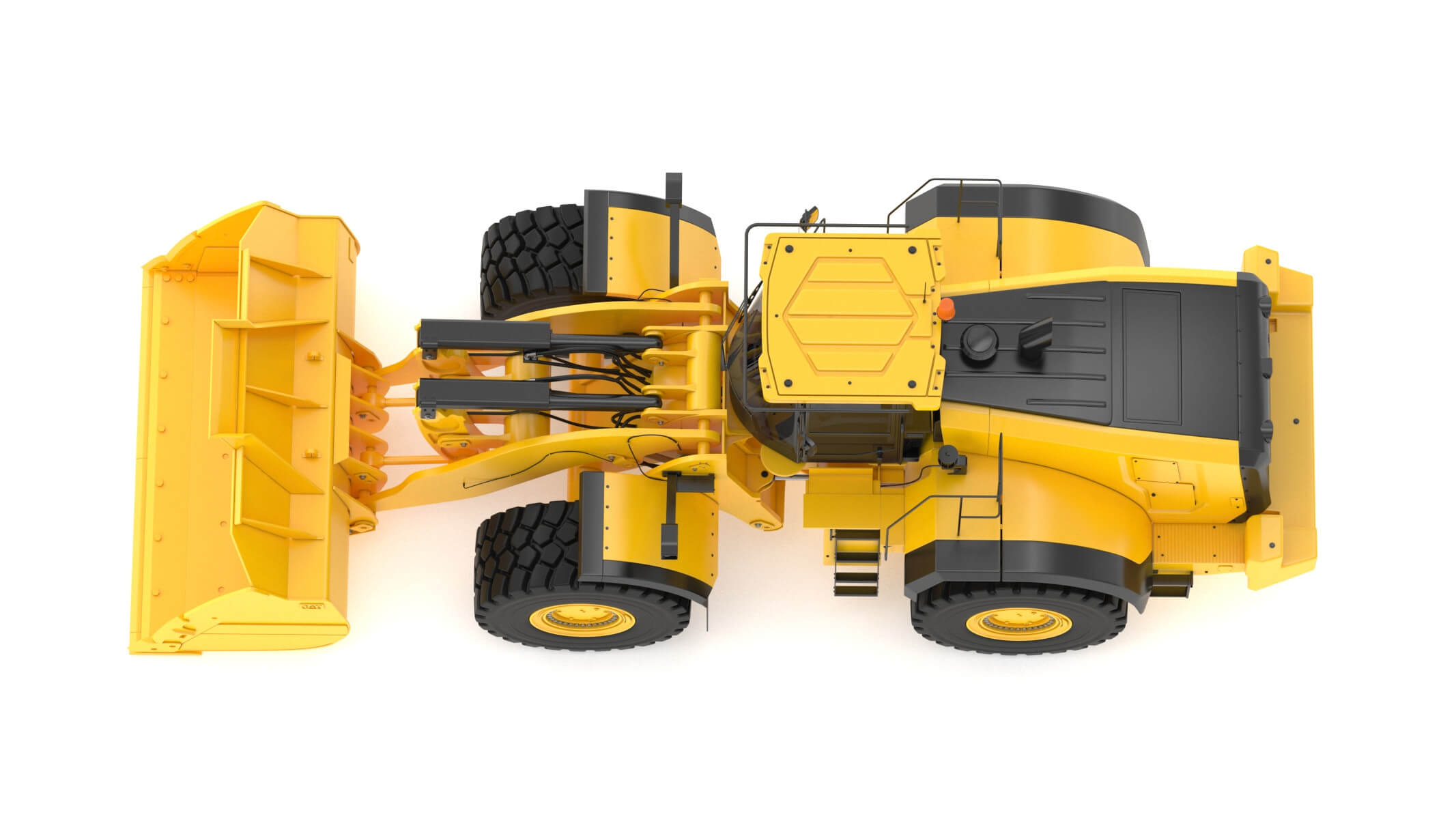 Wheel Loader Generic - 3D Model by frezzy