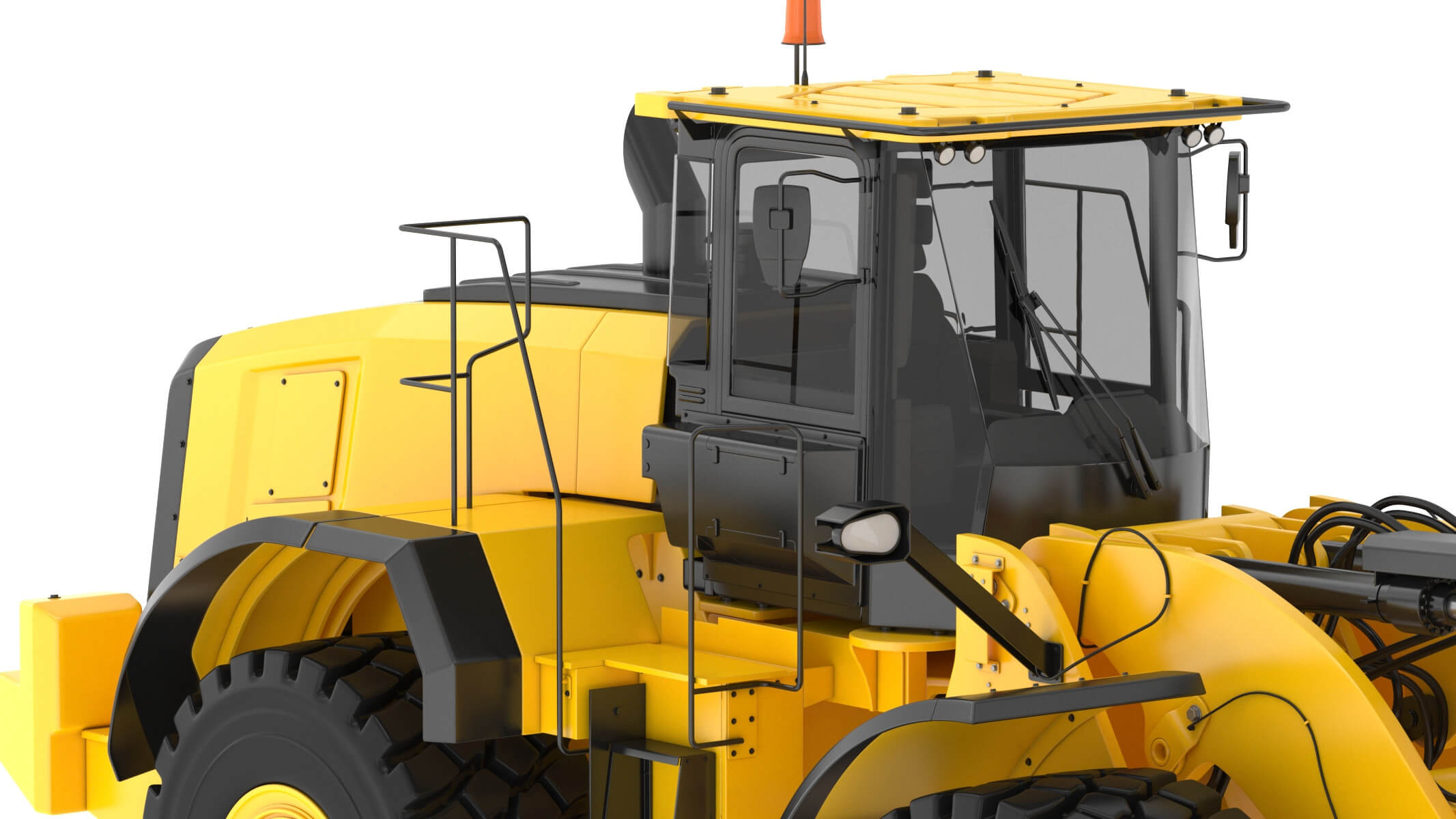 Wheel Loader Generic - 3D Model by frezzy