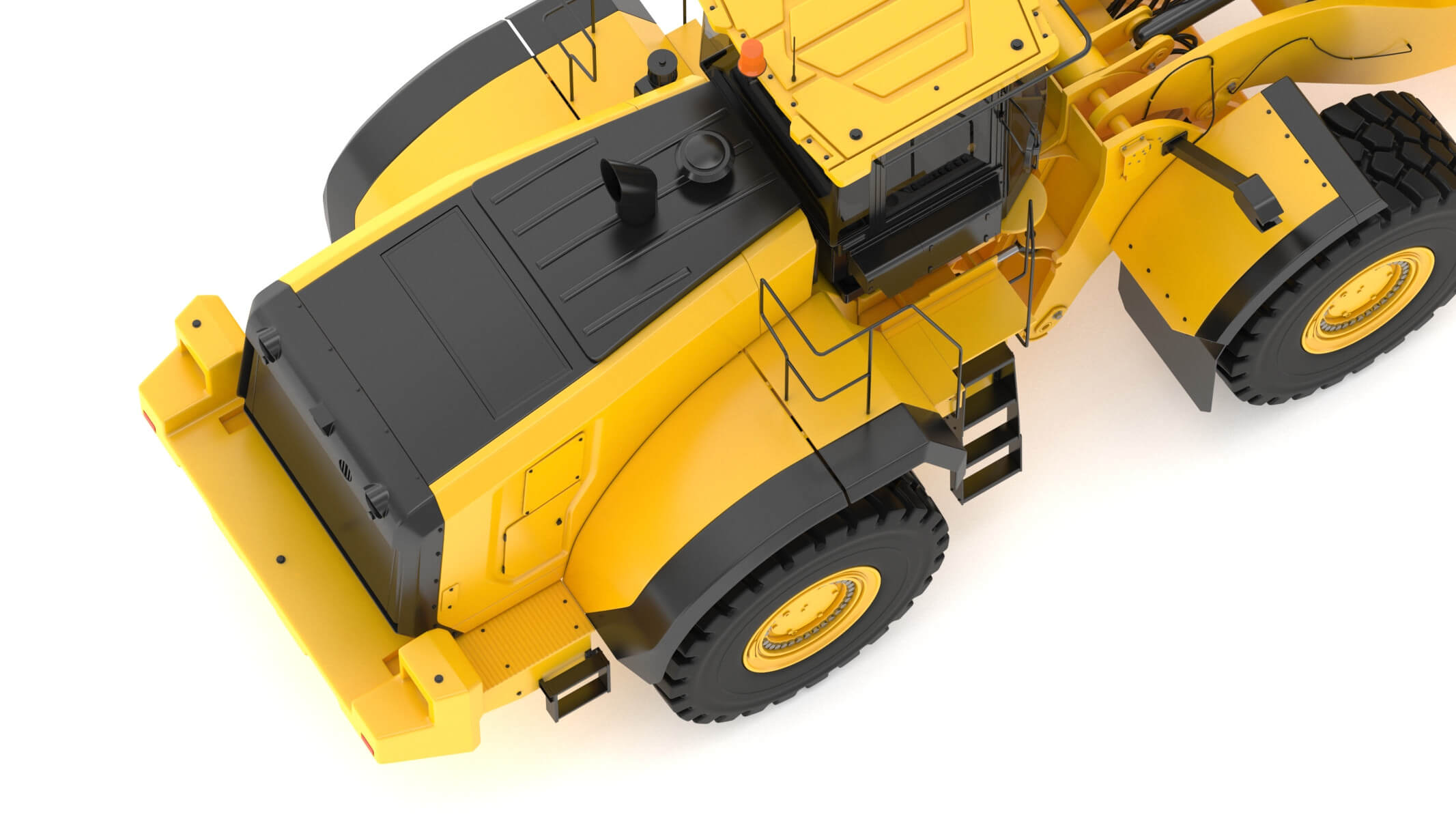 Wheel Loader Generic - 3D Model by frezzy