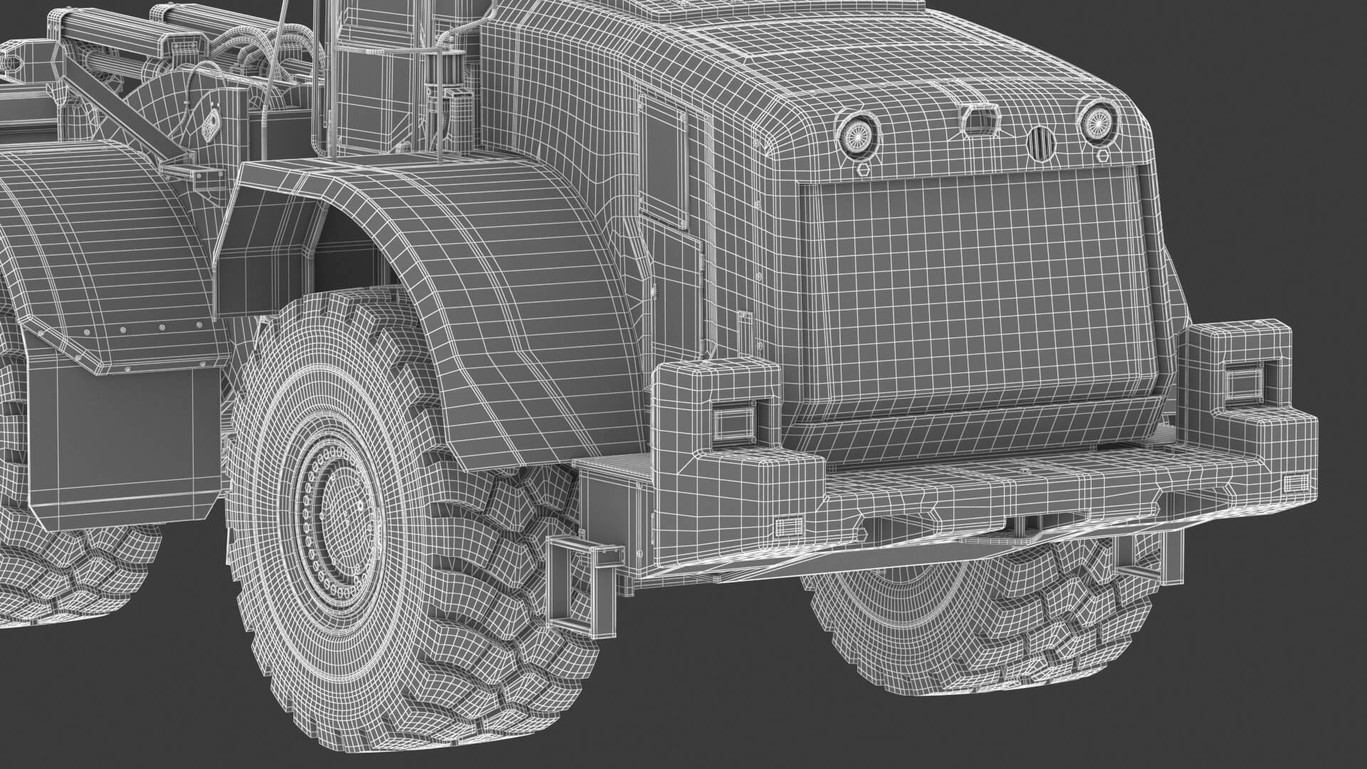 Wheel Loader Generic - 3D Model by frezzy