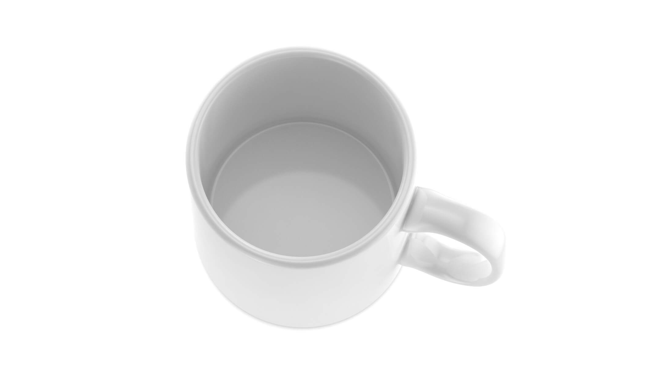 White Mug - 3D Model by frezzy