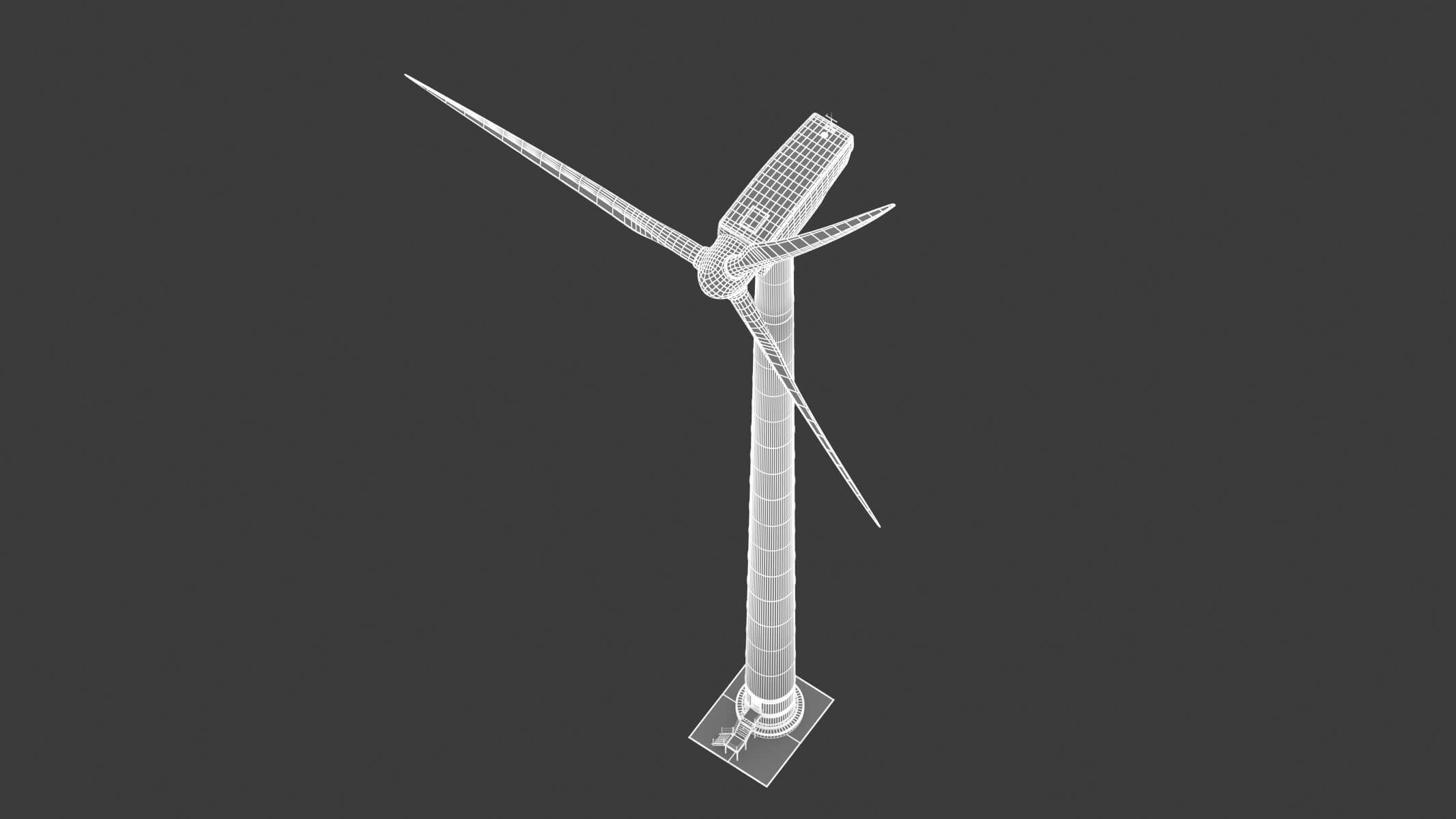 Wind Generator - 3D Model by frezzy