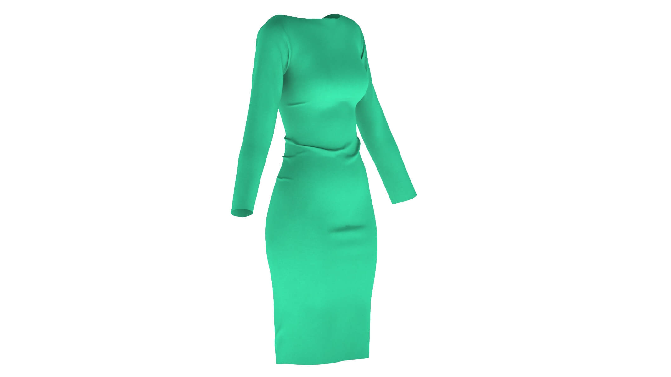Woman Dress 01 - 3D Model by frezzy
