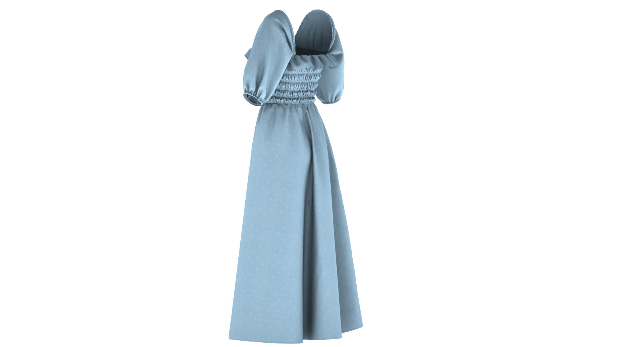 Woman Dress 03 - 3D Model by frezzy