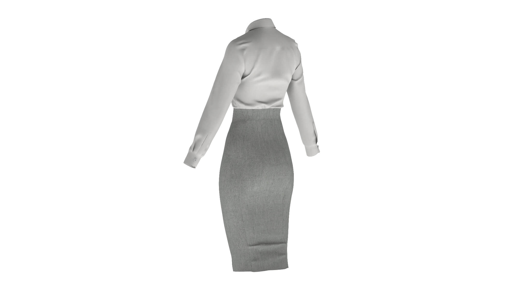 Woman Outfit 03 - 3D Model by frezzy