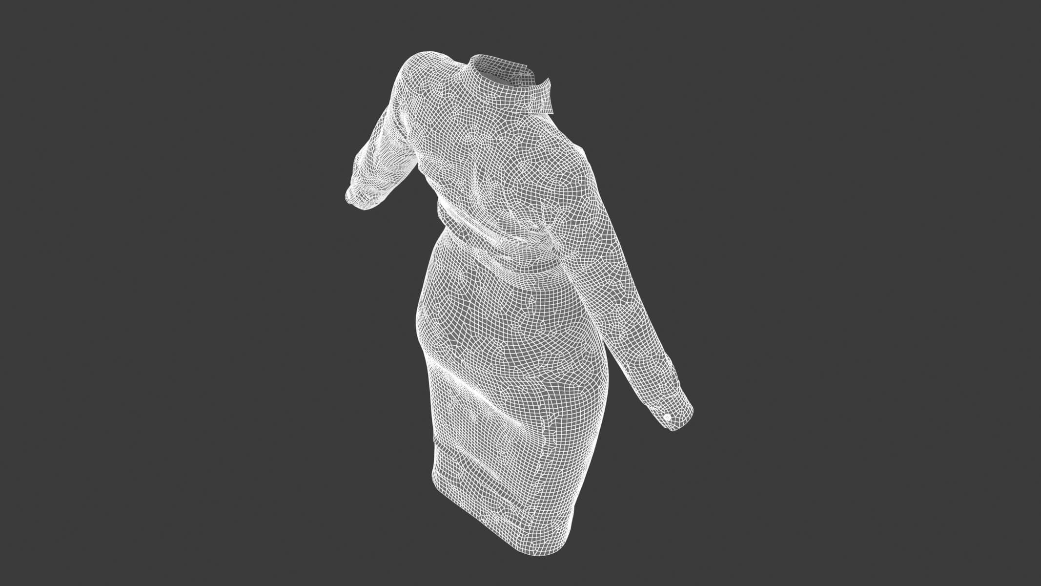 Woman Outfit 03 - 3D Model by frezzy