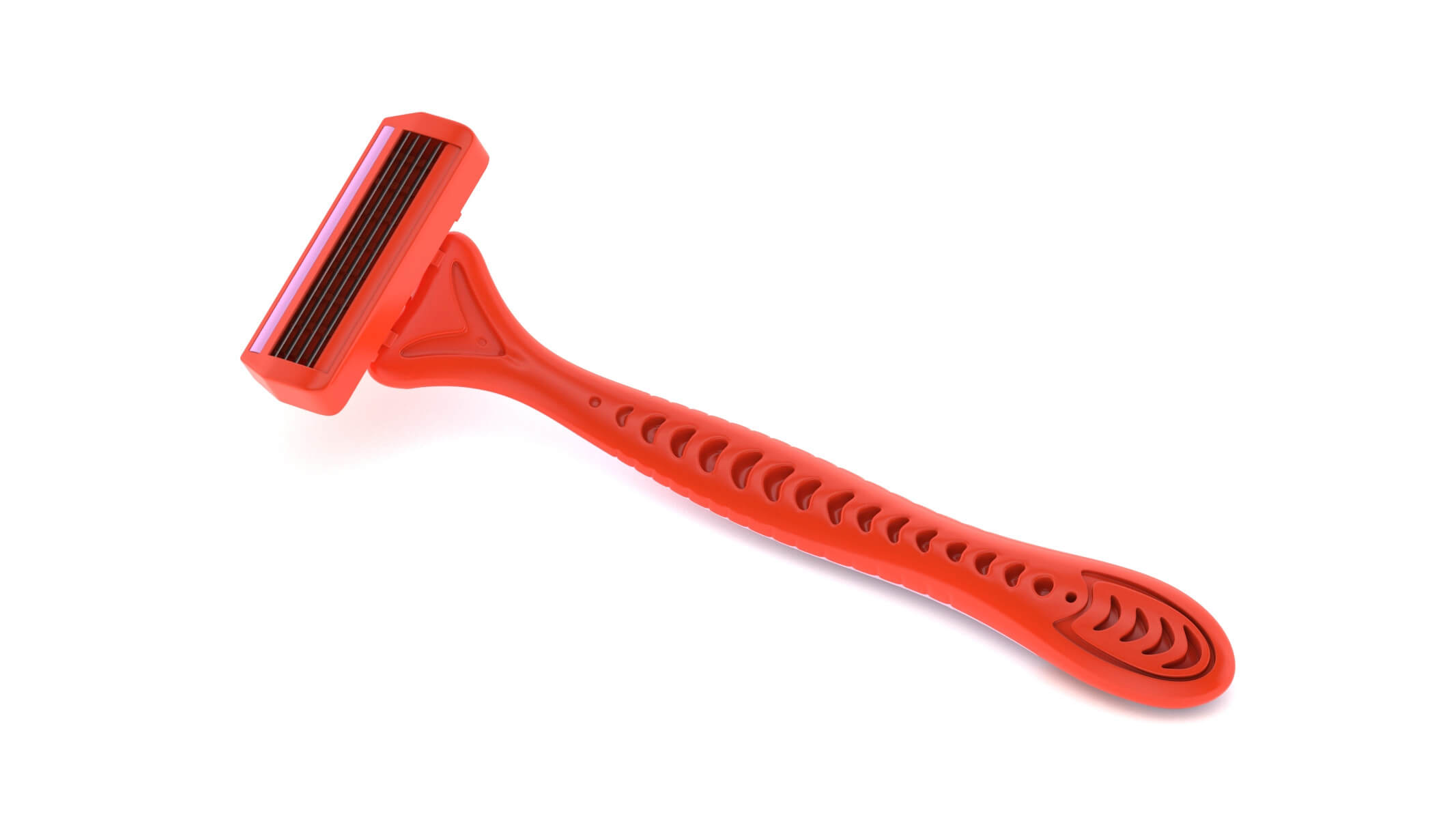 Women's Triple Blade Razor - 3D Model by frezzy