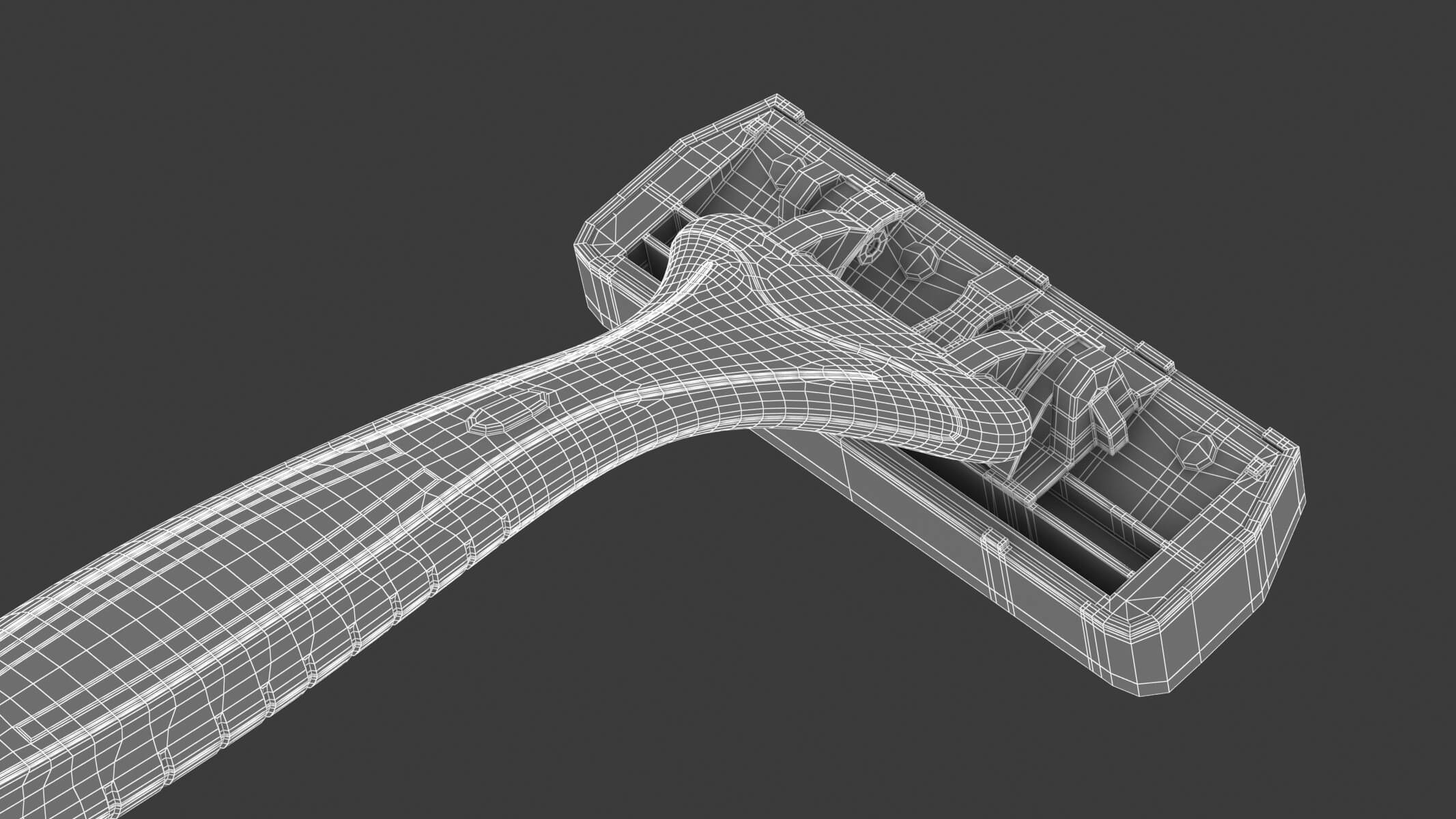 Women's Triple Blade Razor - 3D Model by frezzy