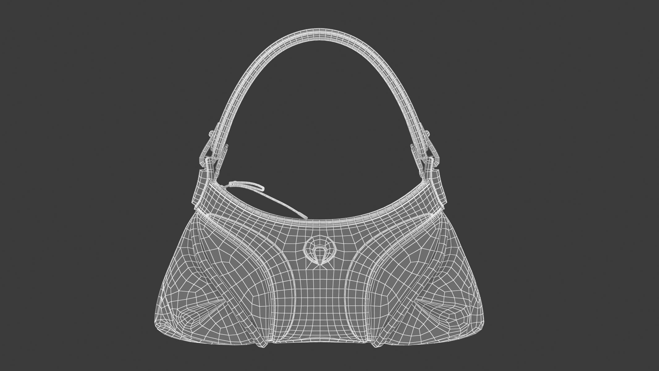 Women Bag 01 - 3D Model by frezzy