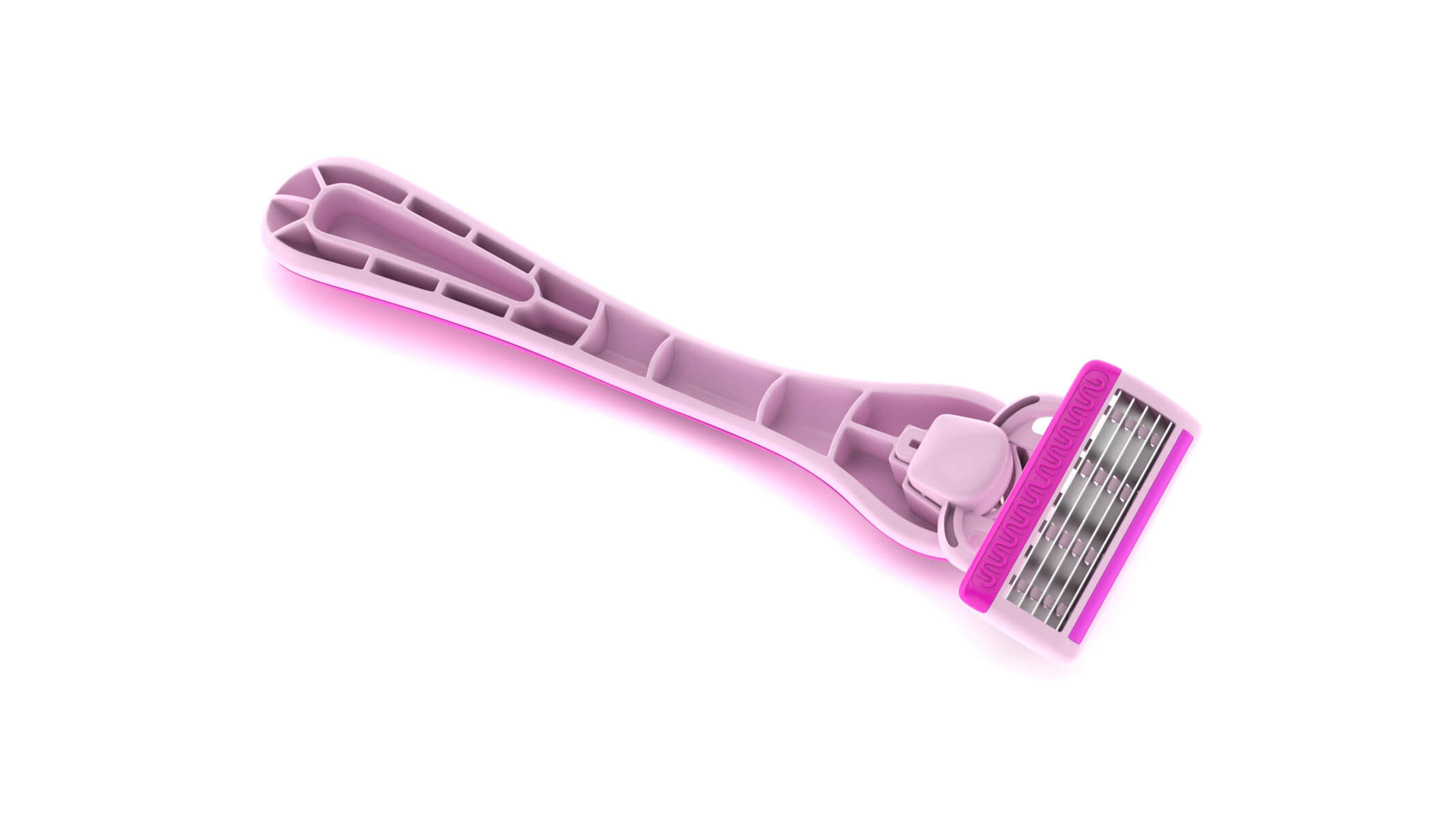 Women's Razor With Detachable Head - 3D Model by frezzy