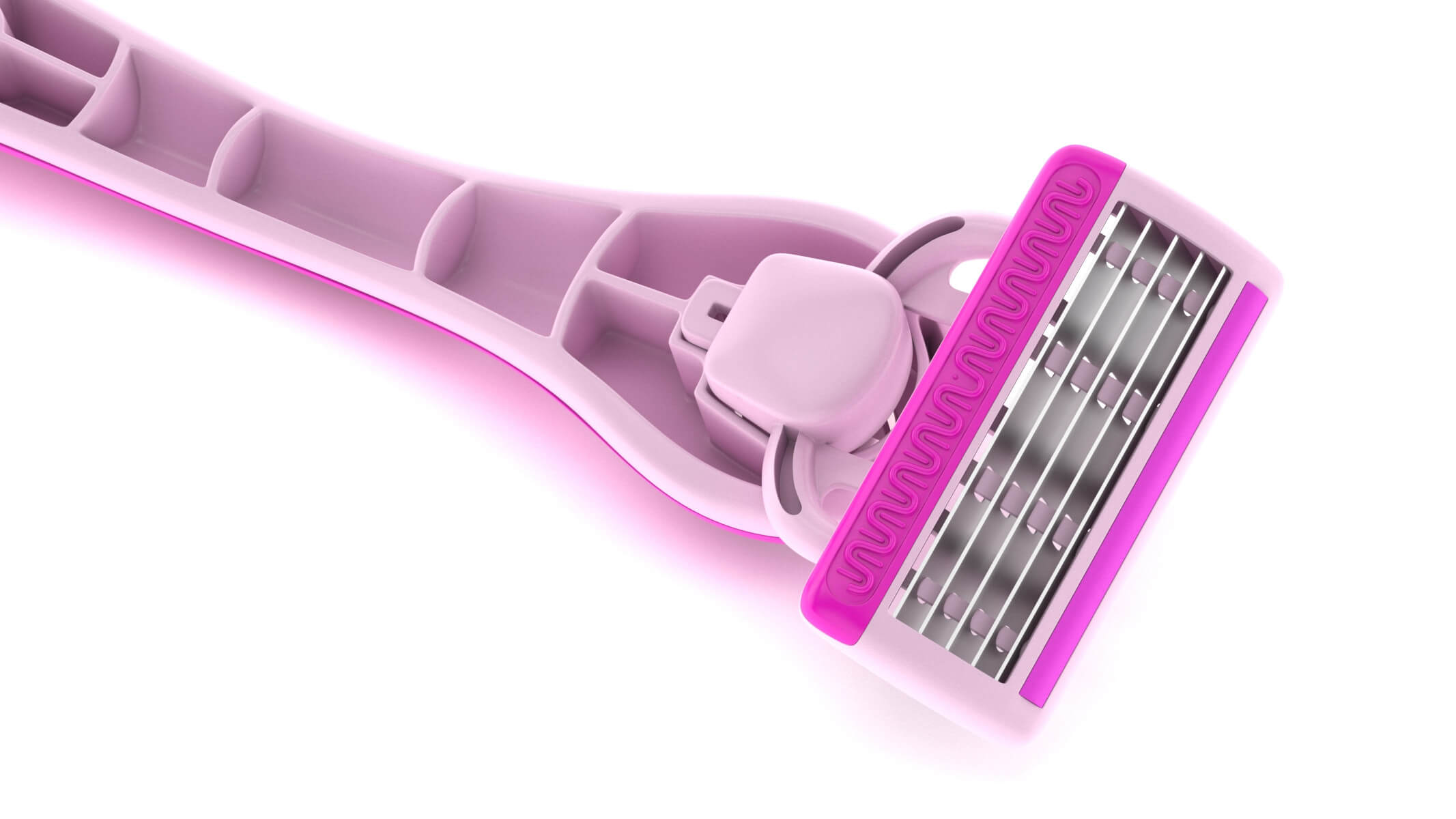 Women's Razor With Detachable Head - 3D Model by frezzy