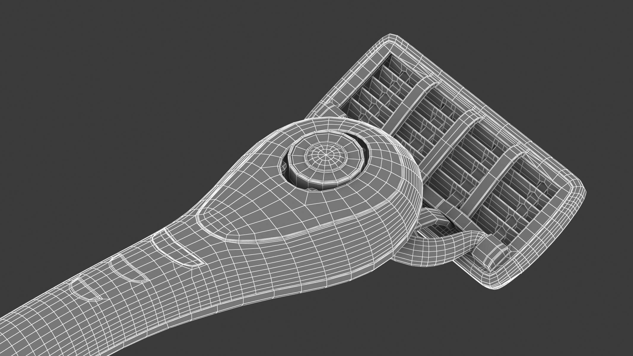 Women's Razor With Detachable Head - 3D Model by frezzy