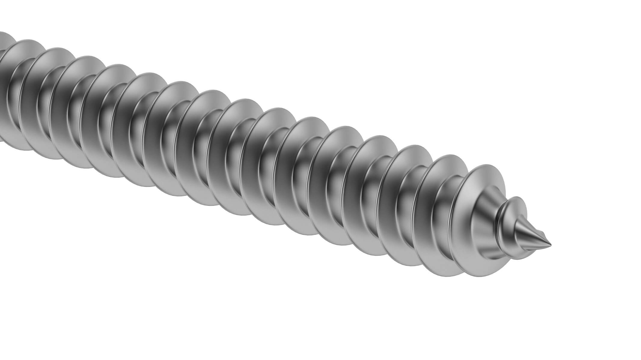 Wood Screw - 3D Model by frezzy