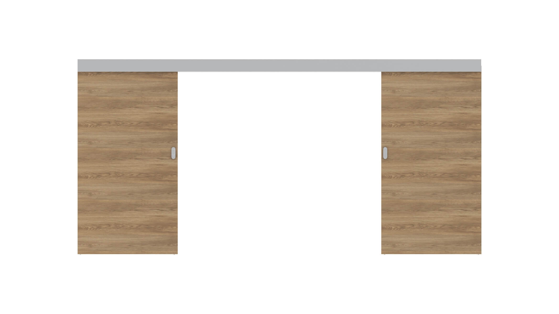 Wood Sliding Door - 3D Model by frezzy