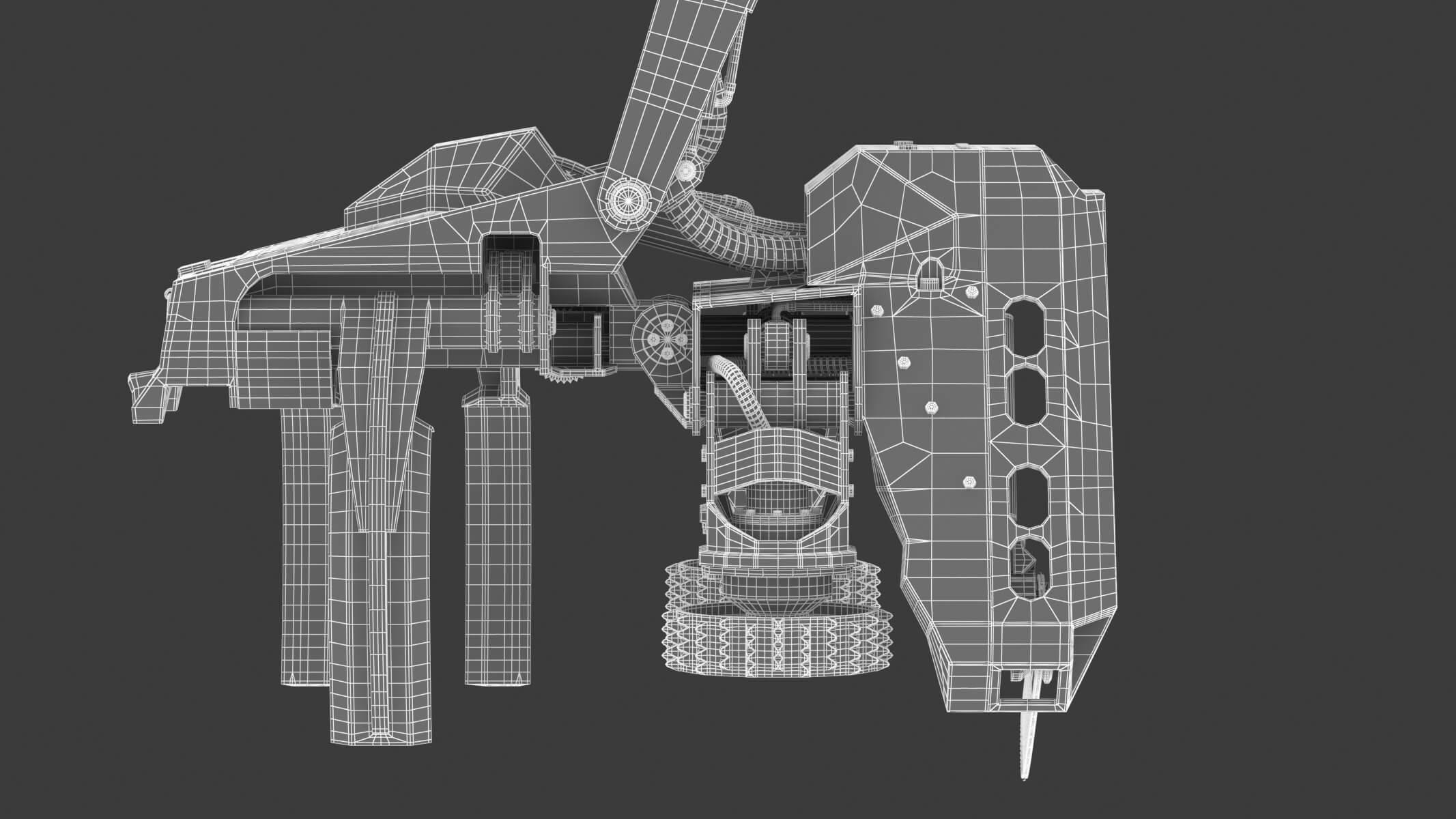 Woody H60 Prozessor Head - 3D Model by frezzy