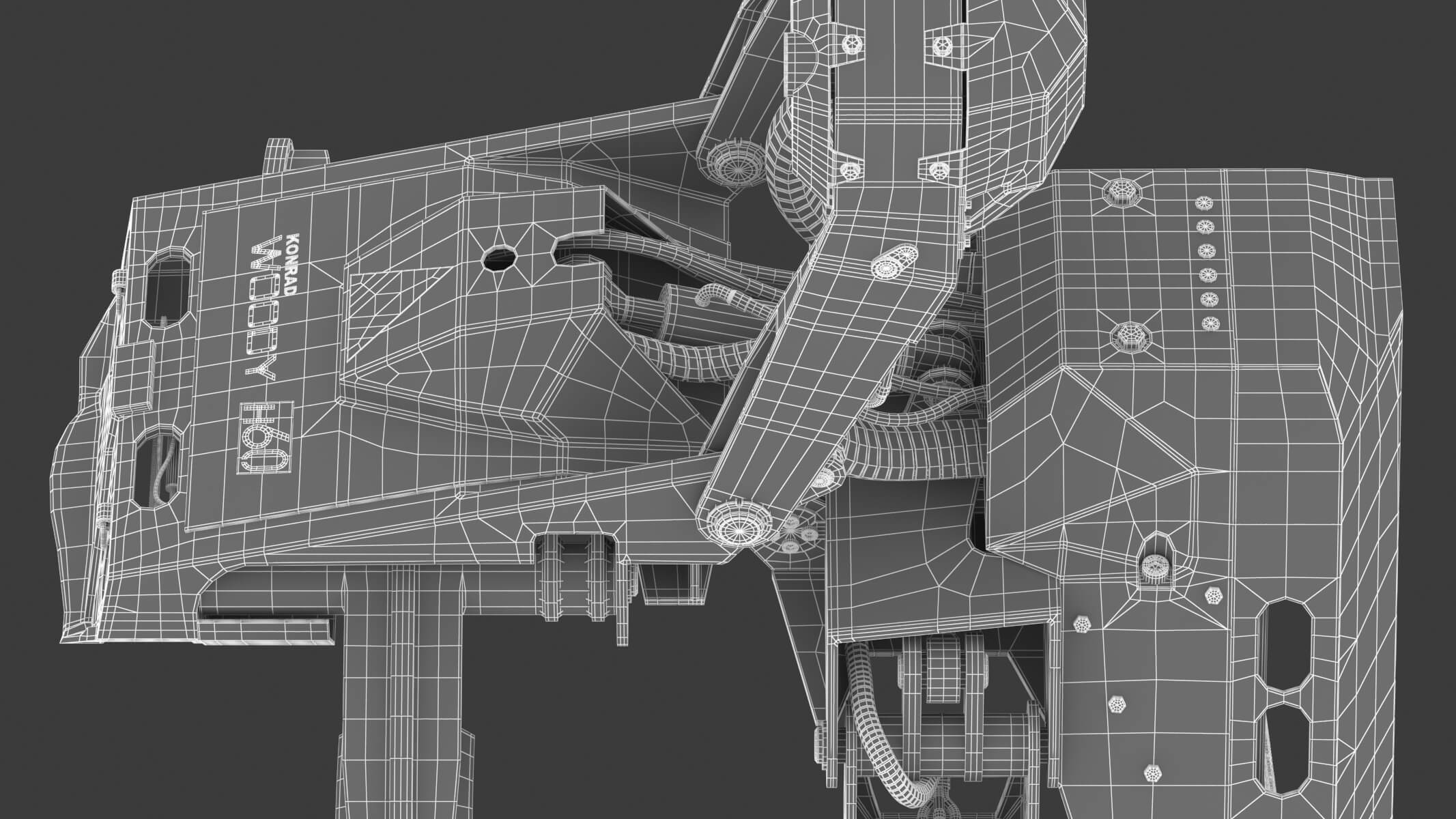 Woody H60 Prozessor Head - 3D Model by frezzy
