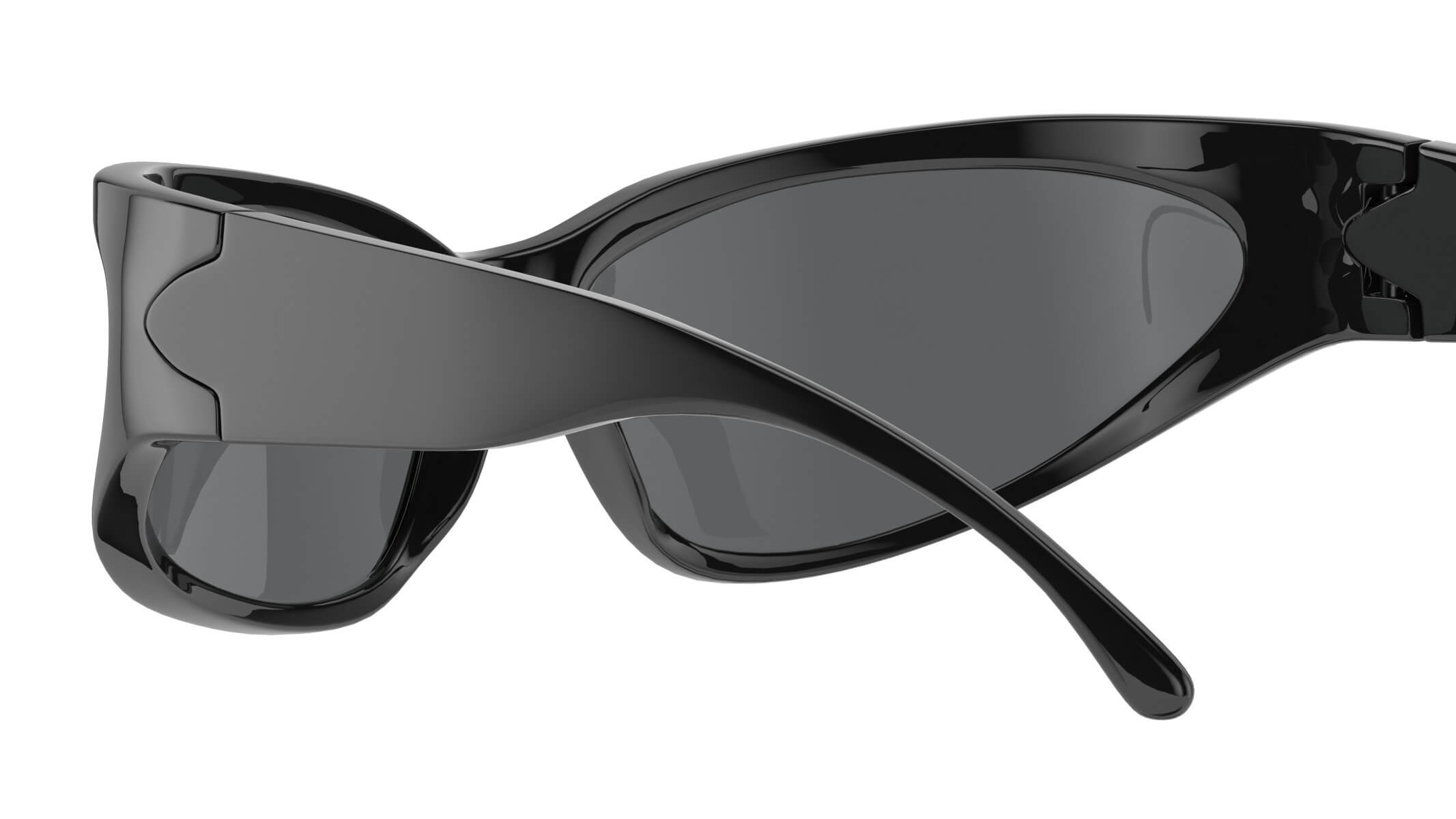 Wrap Sunglasses - 3D Model by frezzy