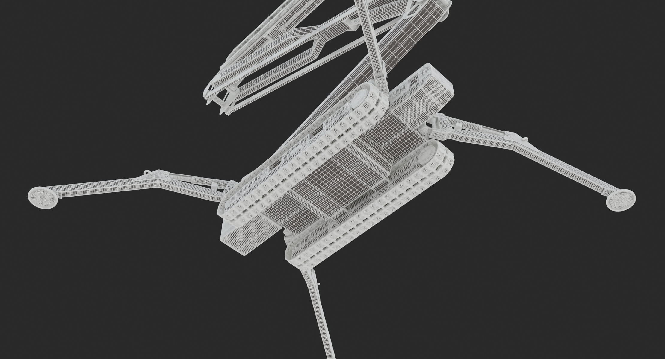 X770AJ Compact Crawler Boom - 3D Model by frezzy