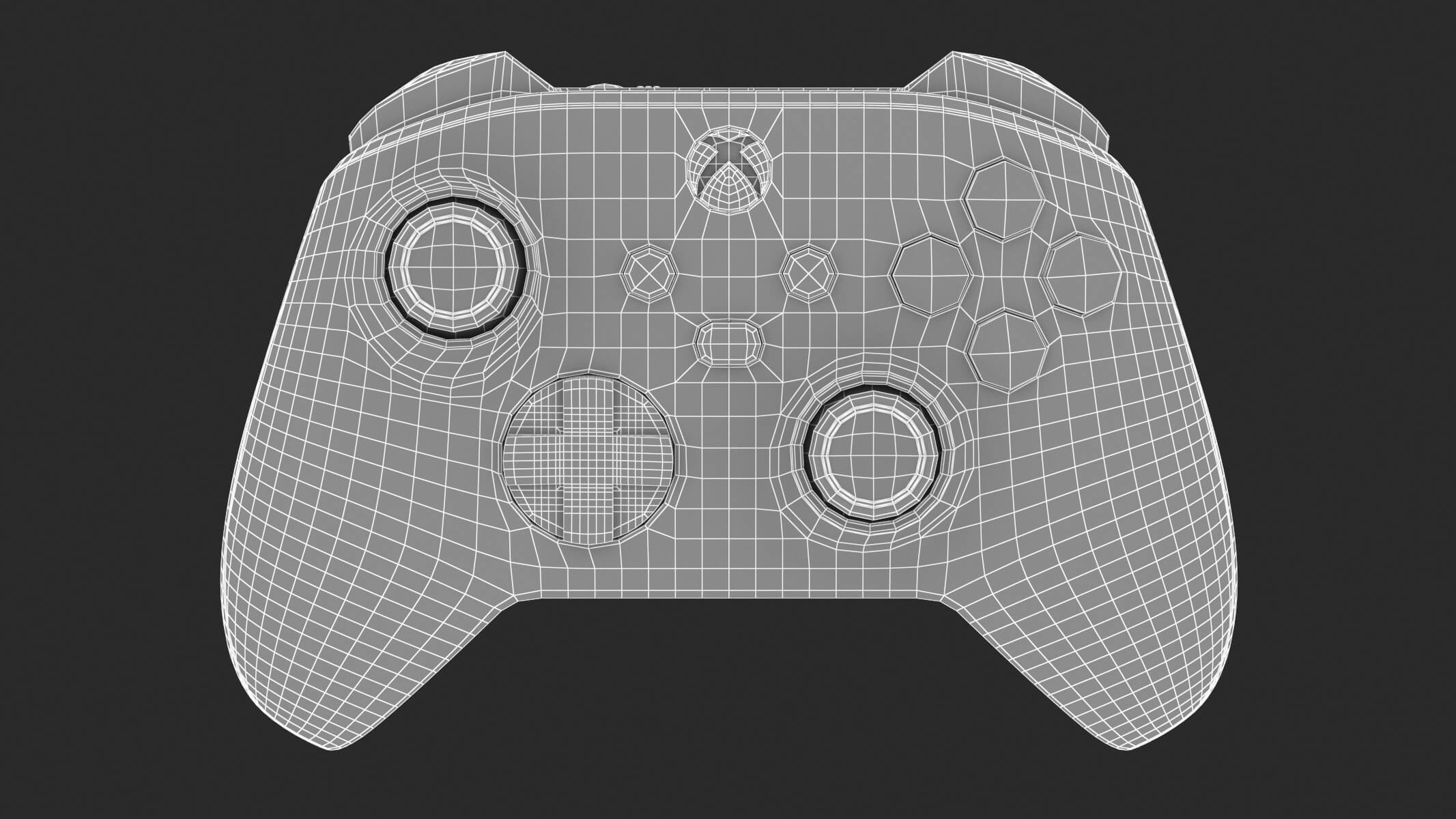 Xbox Series X Controller - 3D Model by frezzy