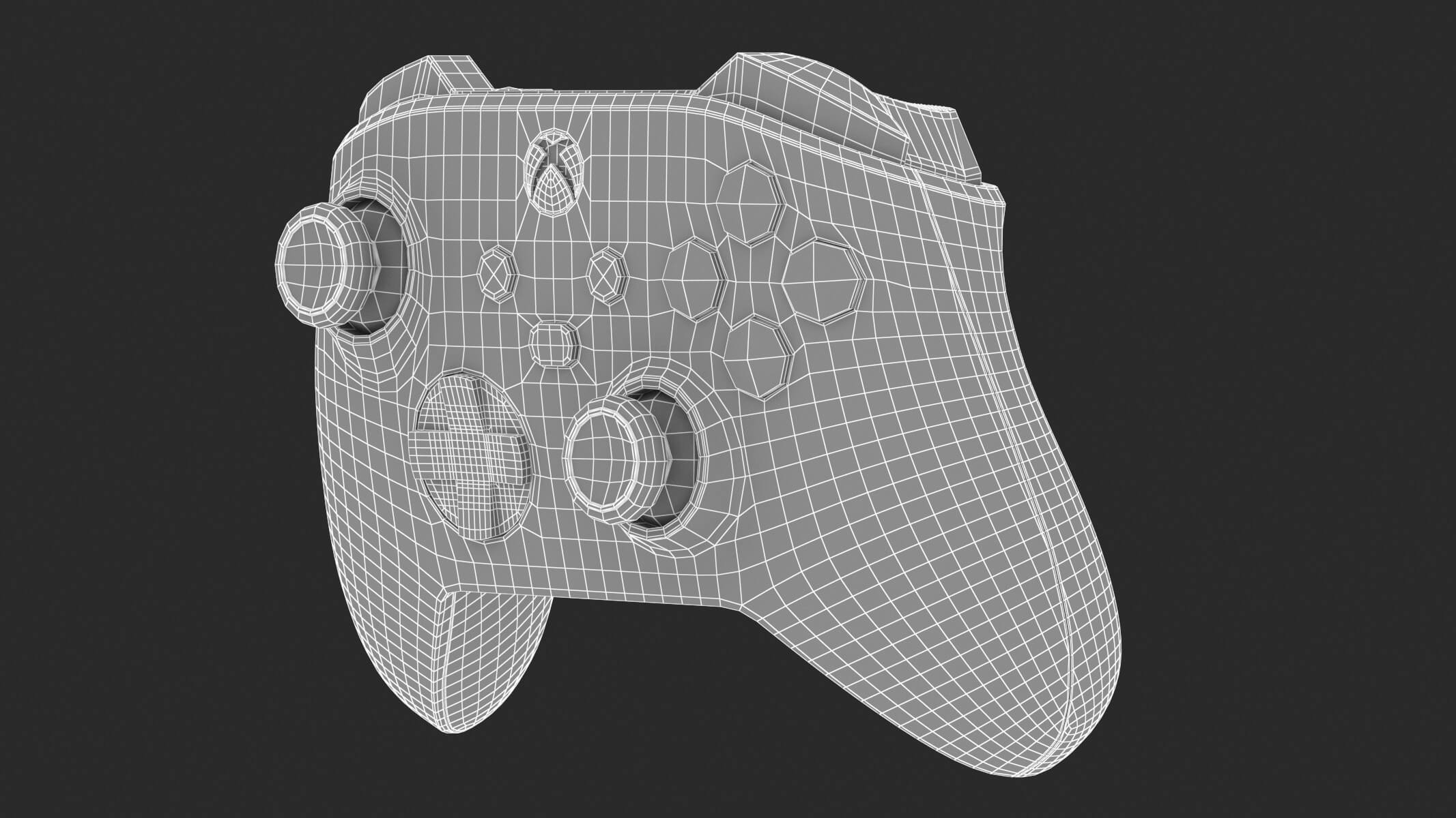 Xbox Series X Controller - 3D Model by frezzy