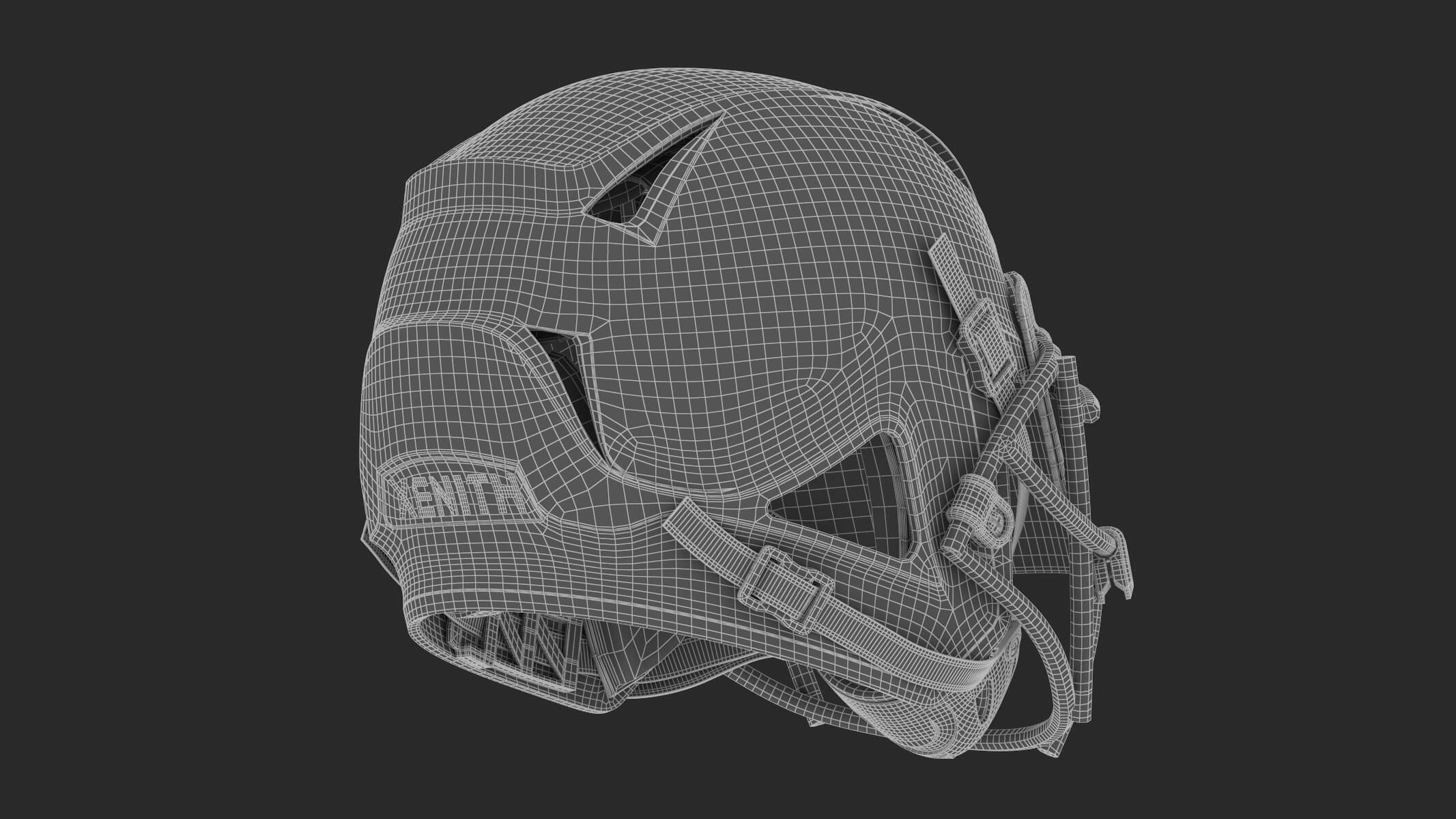 Xenith Shadow Helmet - 3D Model by frezzy