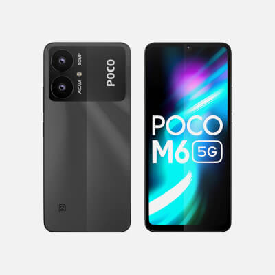 Xiaomi Poco M6 Black - 3D Model by frezzy