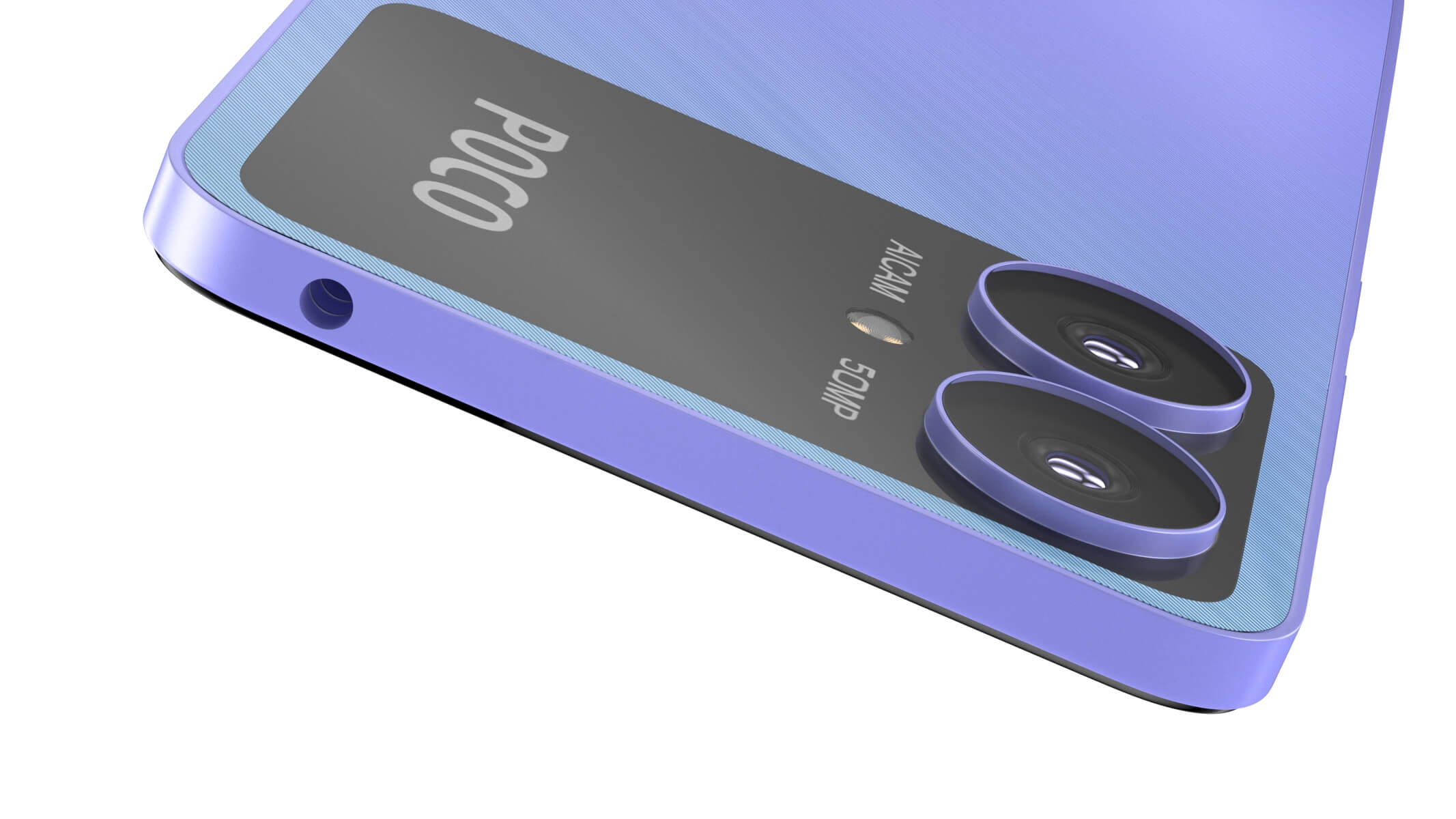 Xiaomi Poco M6 Purple - 3D Model by frezzy
