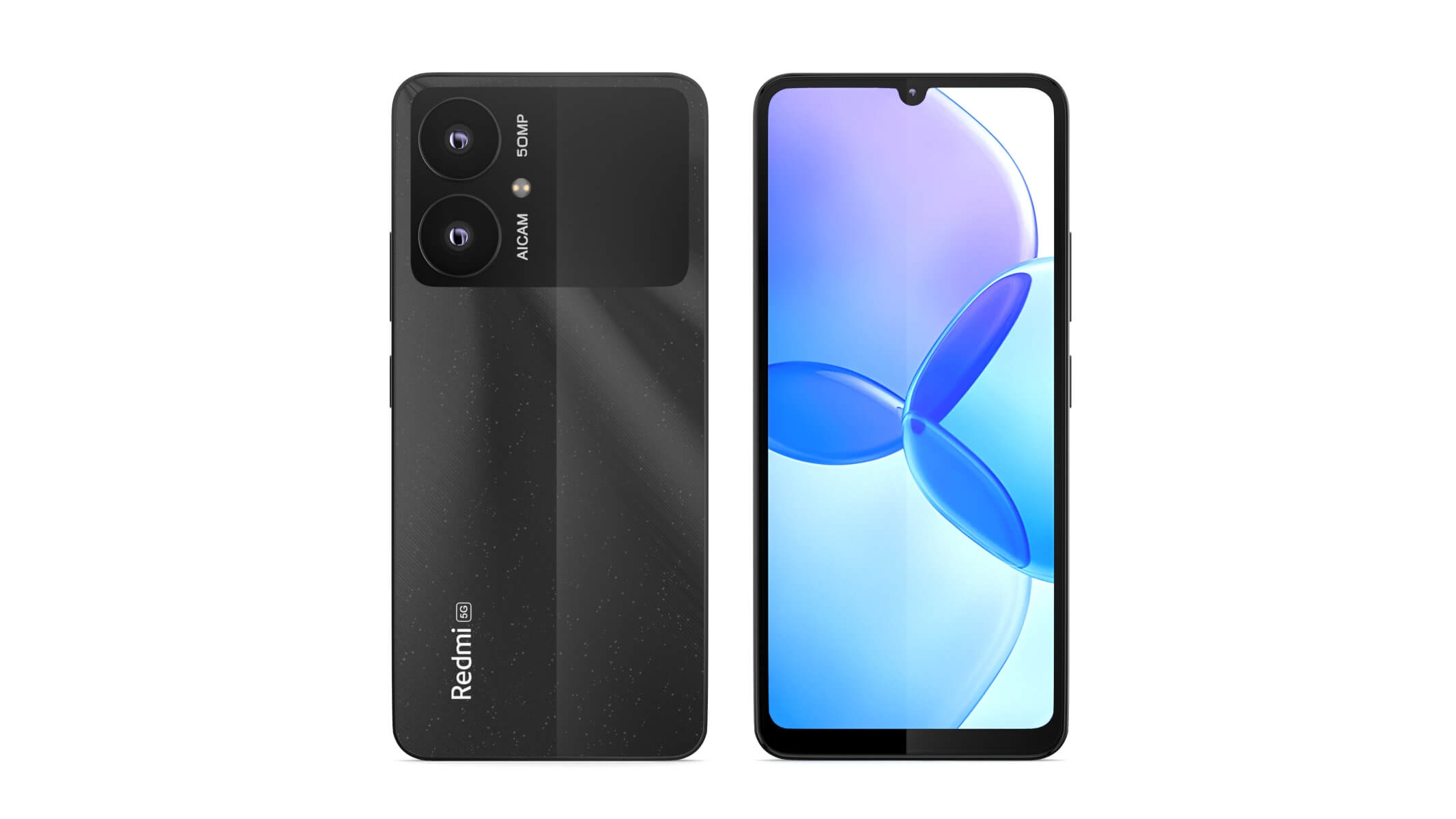 Xiaomi Redmi 13R Black - 3D Model by frezzy