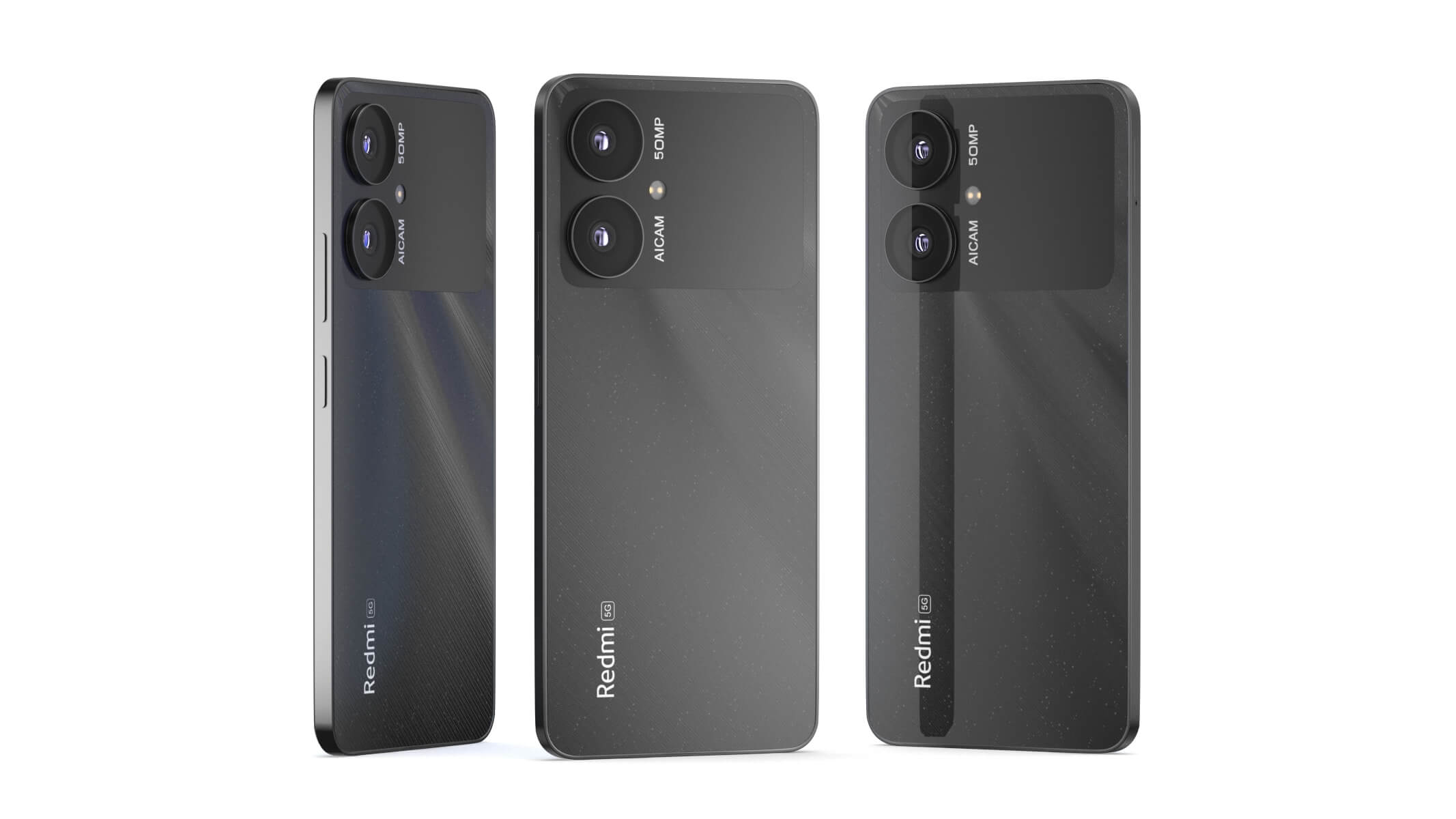 Xiaomi Redmi 13R Black - 3D Model by frezzy