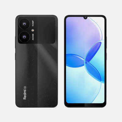 Xiaomi Redmi 13R Black - 3D Model by frezzy