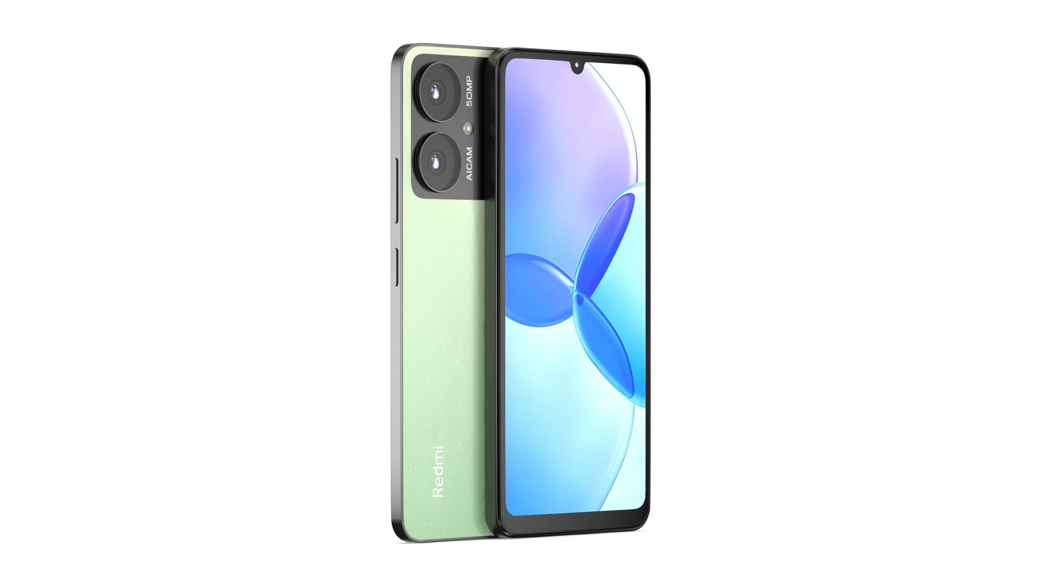 Xiaomi Redmi 13R Green - 3D Model by frezzy